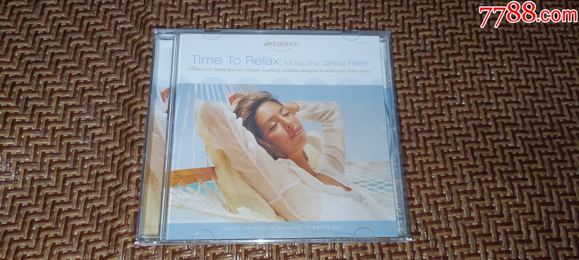 无间隙连贯轻音乐：music-for-stress-relief加版CD拆封全新-价格:1元-au39947356-音乐CD -加价-7788 ...