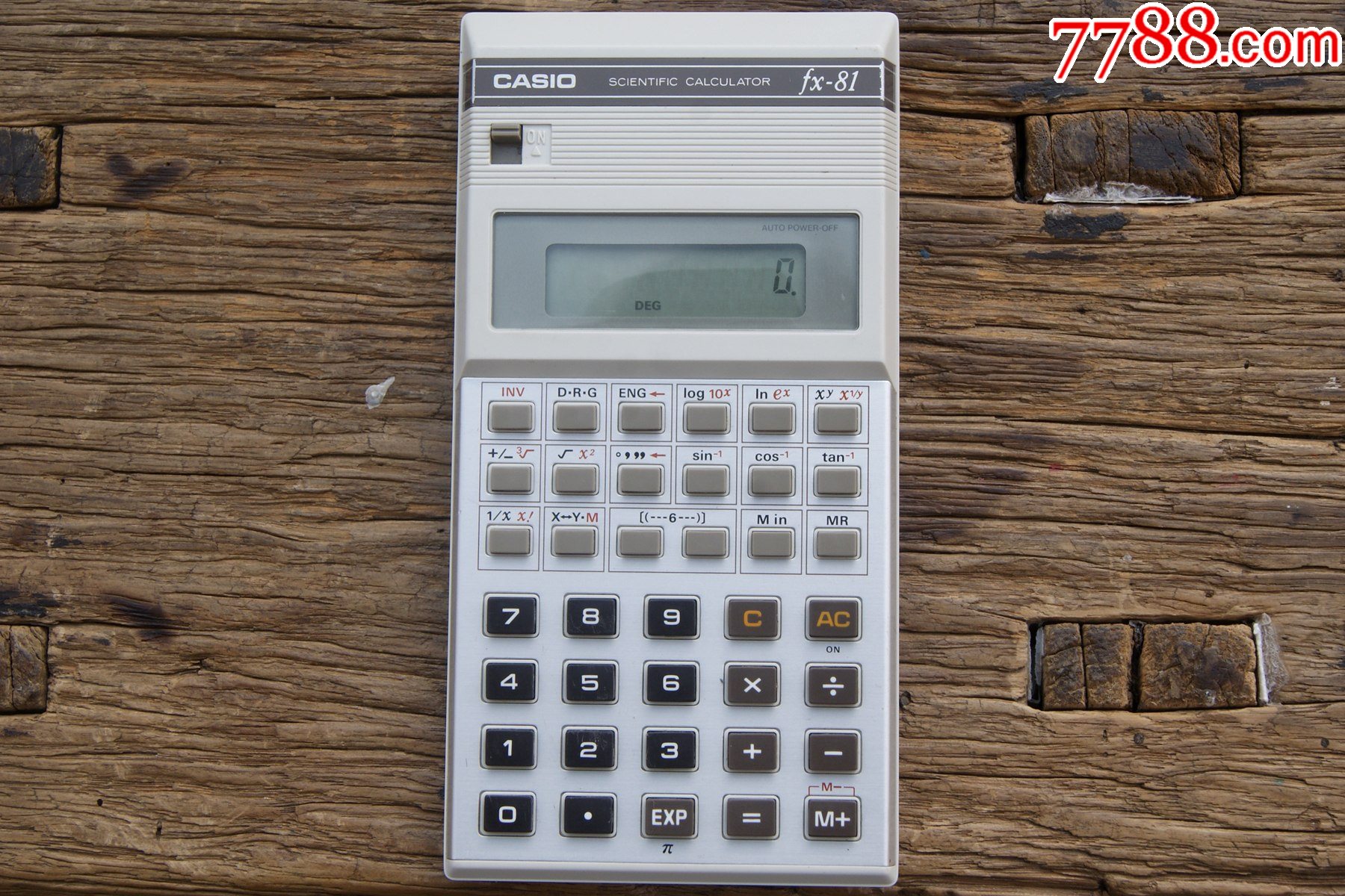 CASIO卡西欧fx-81计算器-价格:9元-au39938792-计算器 -加价-7788收藏__收藏热线