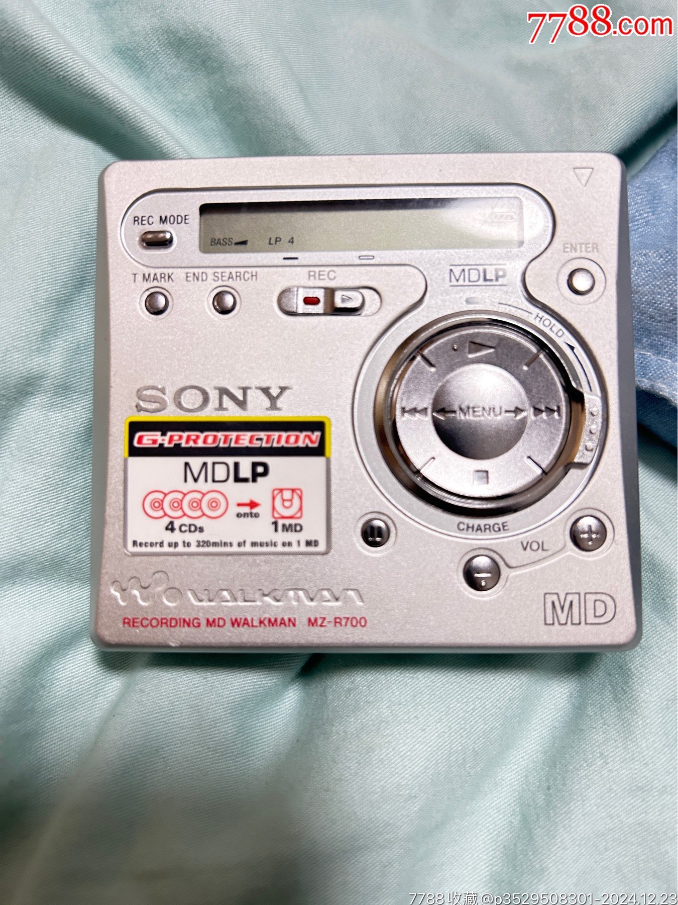 索尼MD-R700-价格:194元-au39977490-随身听/mp3 -加价-7788收藏__收藏热线