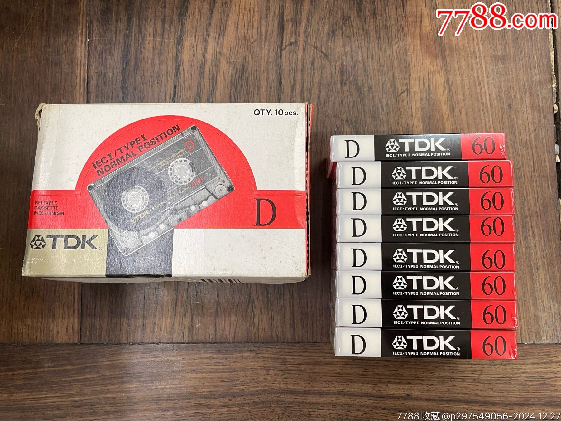 TDK空白磁带-价格:100元-au40018001-磁带/卡带 -加价-7788收藏__收藏热线