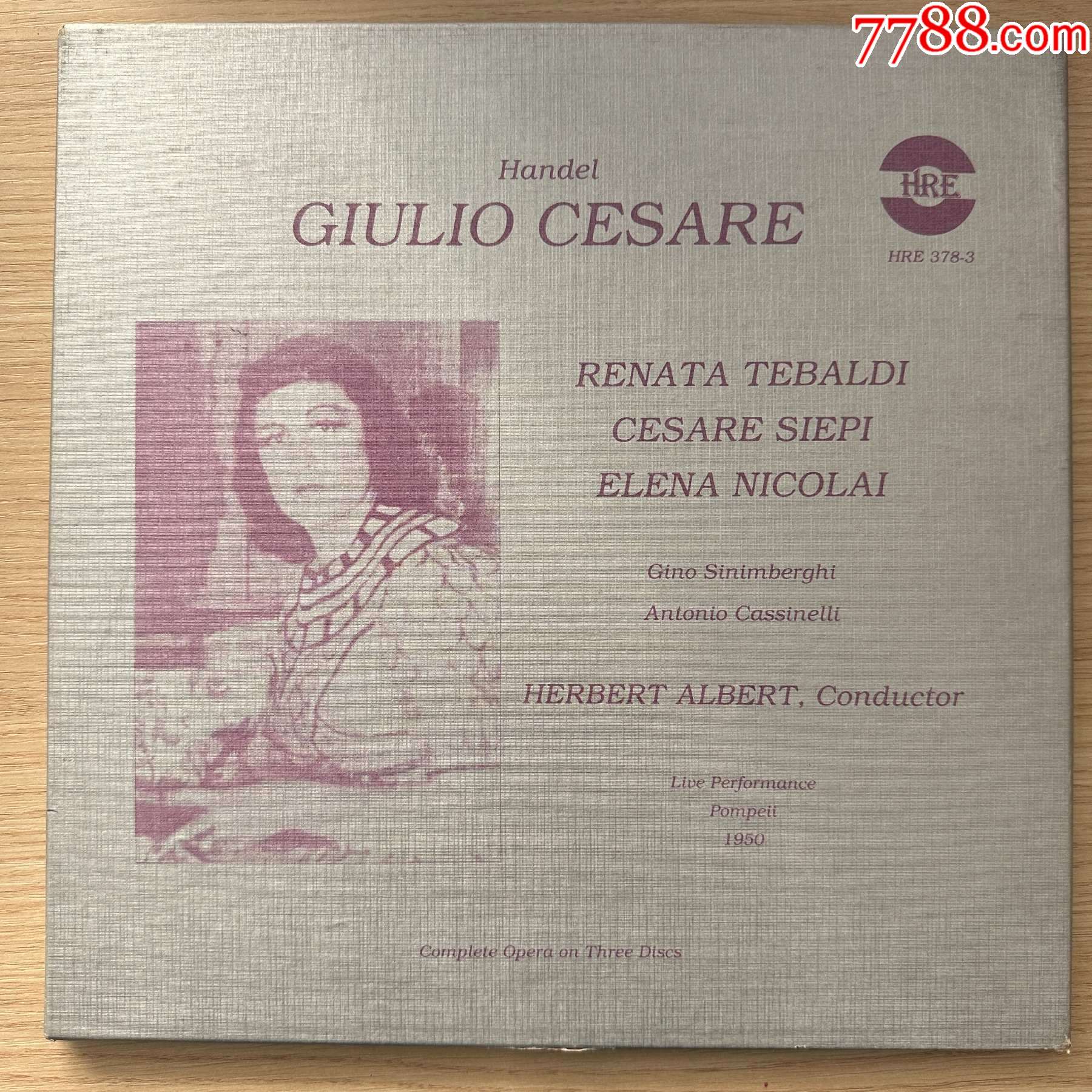 亨德尔-歌剧朱利奥凯撒-HerbertAlbert-12寸黑胶3LP-A91-价格:40元-au40026311-外语唱片/胶片 -加价-7788收藏__收藏热线
