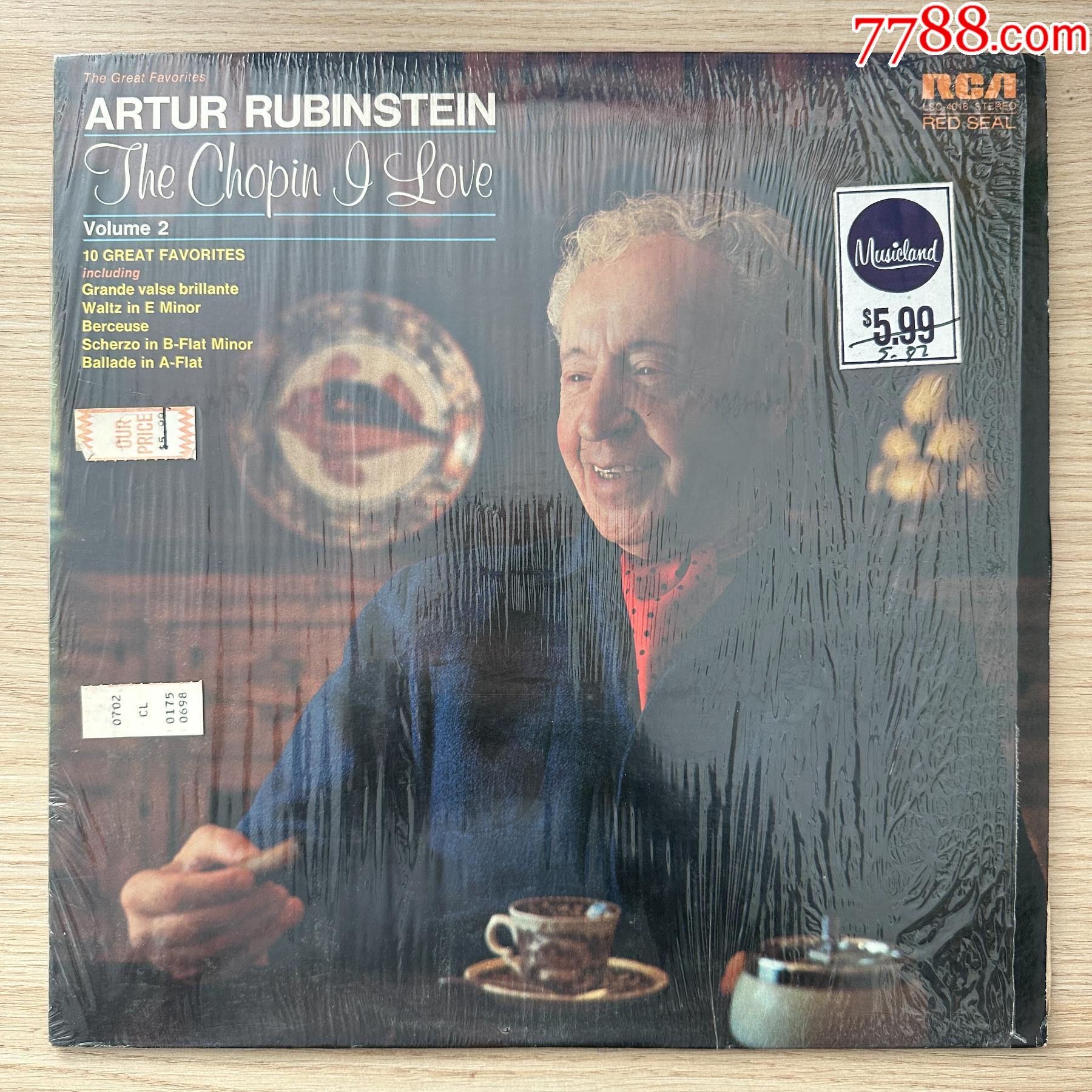 肖邦-幻想曲/圆舞曲-鲁宾斯坦演奏-12寸黑胶LP-A91_海外唱片/胶片_图片价格_收藏鉴定_7788钱币网