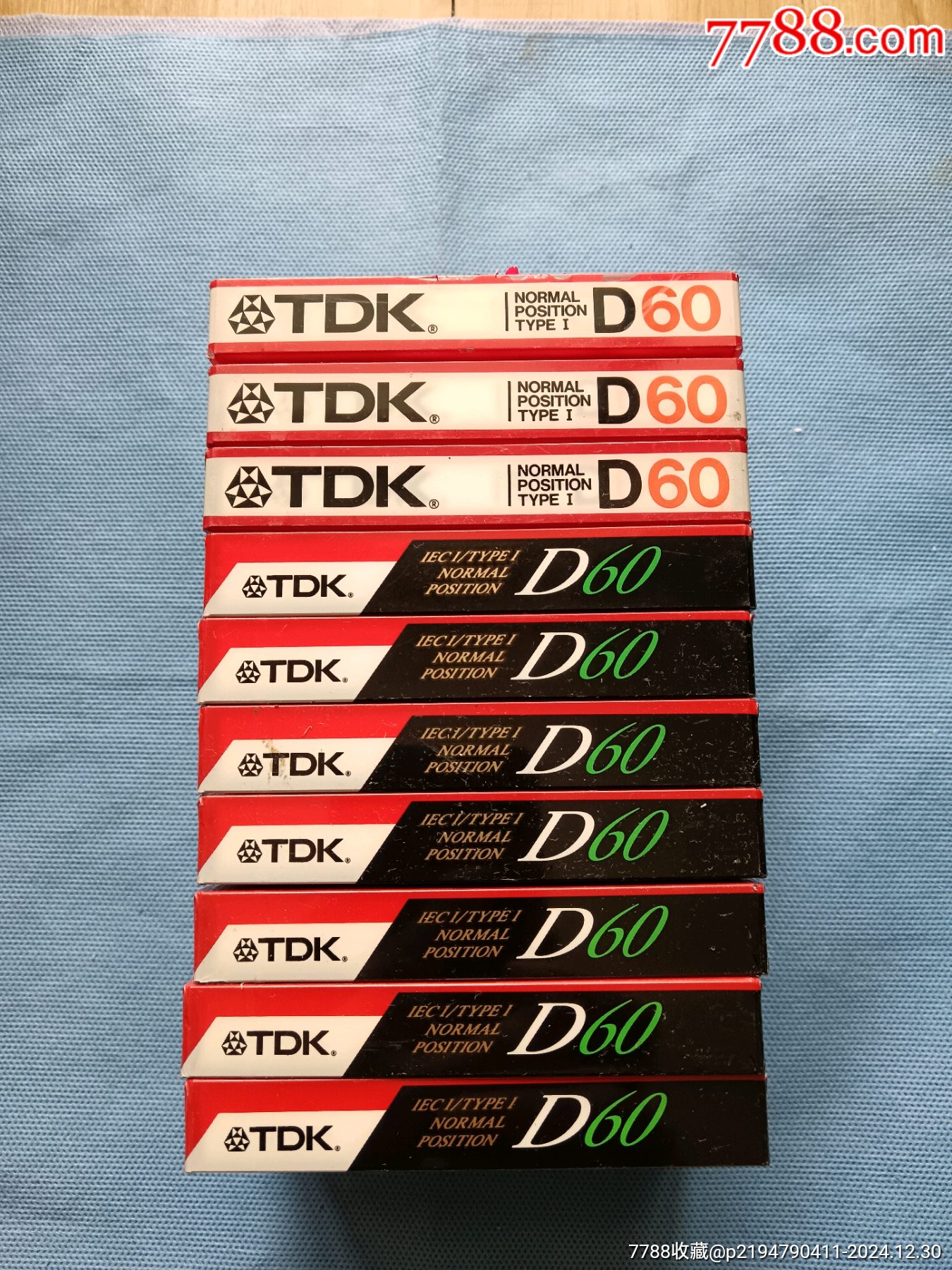 TDk没拆封-10盘空白带（拍前看简介）_磁带/卡带_物老心好【7788收藏__收藏热线】