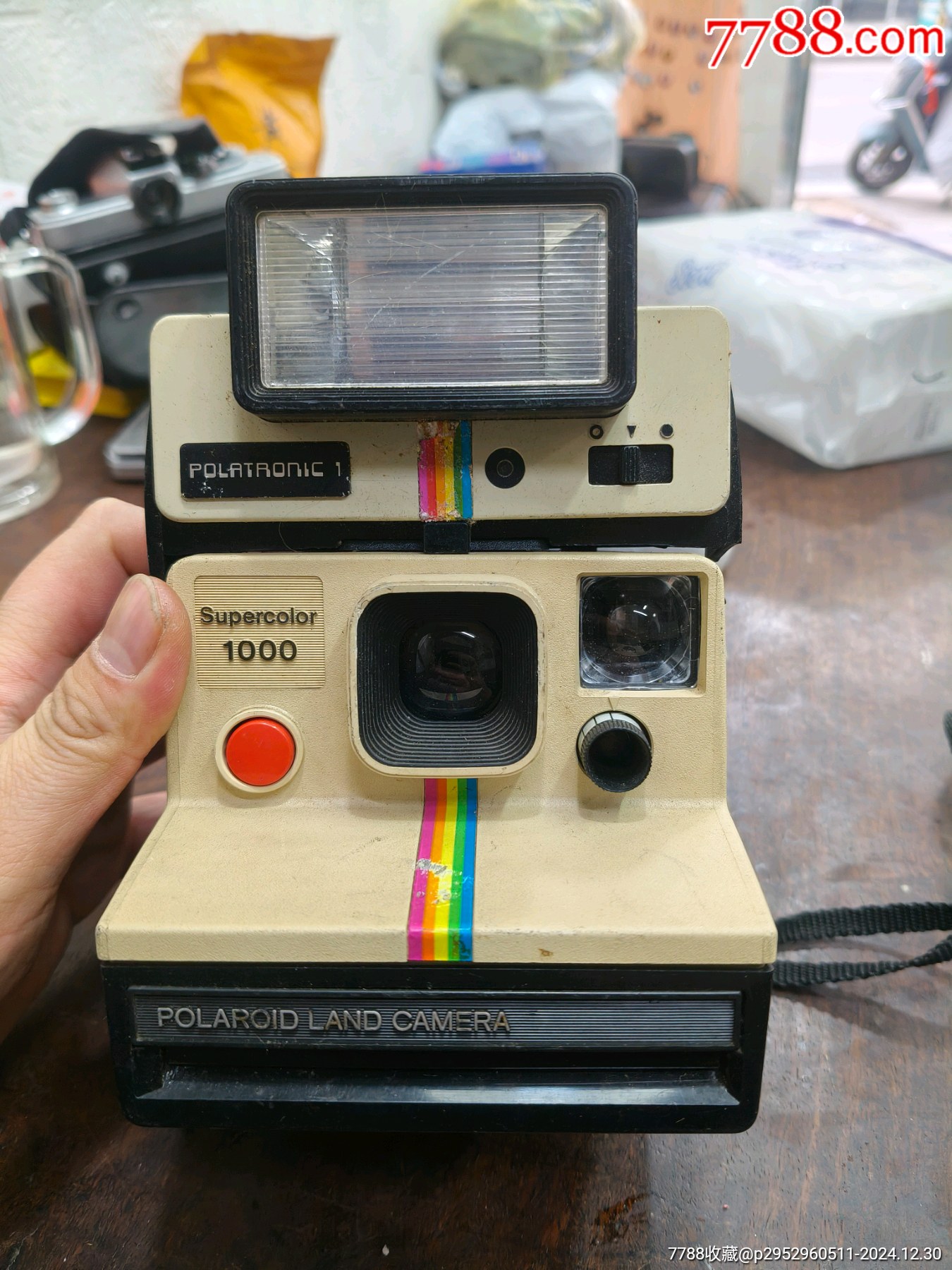 宝丽来拍立得一个，未试机，好坏不包-价格:100元-au40047953-拍立得相机 -加价-7788收藏__收藏热线
