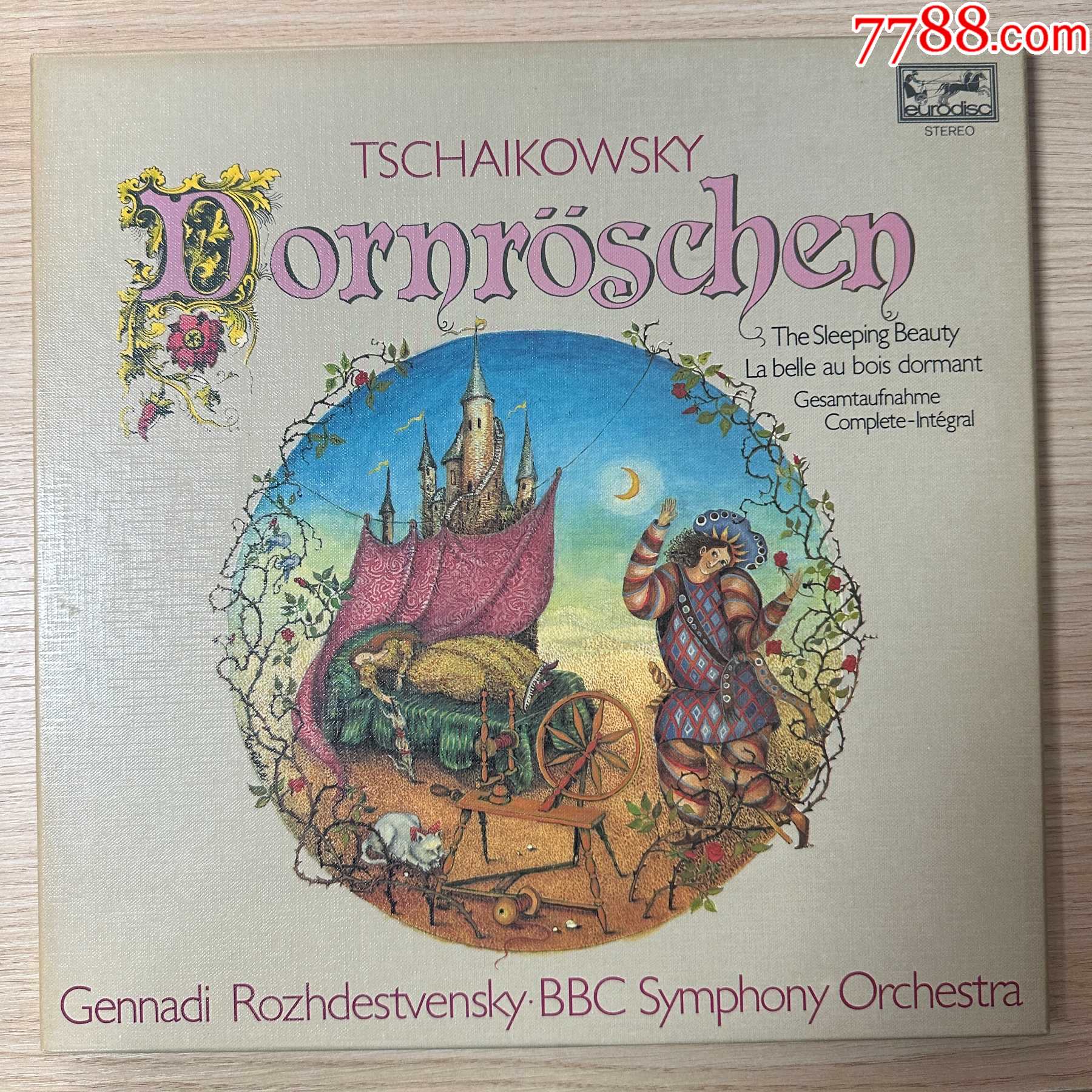 柴可夫斯基-睡美人-三幕芭蕾-罗日杰斯特文斯基-12寸黑胶3LP-A33_外语唱片/胶片_碟行音像制品店【7788收藏__收藏热线】