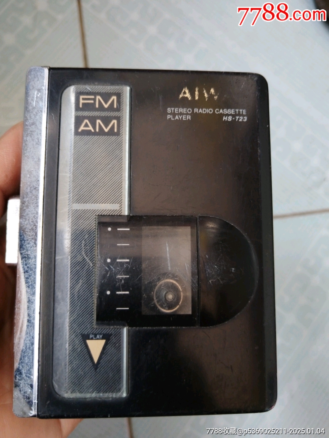 爱华，T23，-价格:15元-au40095752-随身听/mp3 -加价-7788收藏__收藏热线