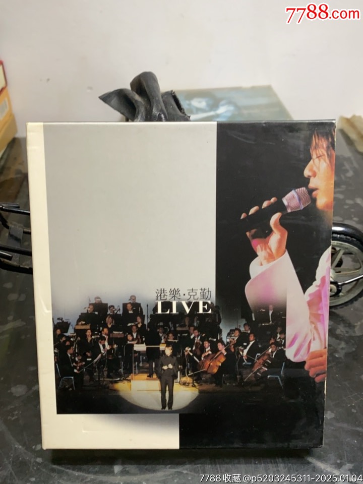 李克勤港乐，LIVE，2CD，93新-价格:40元-au40096013-音乐CD -加价-7788收藏__收藏热线