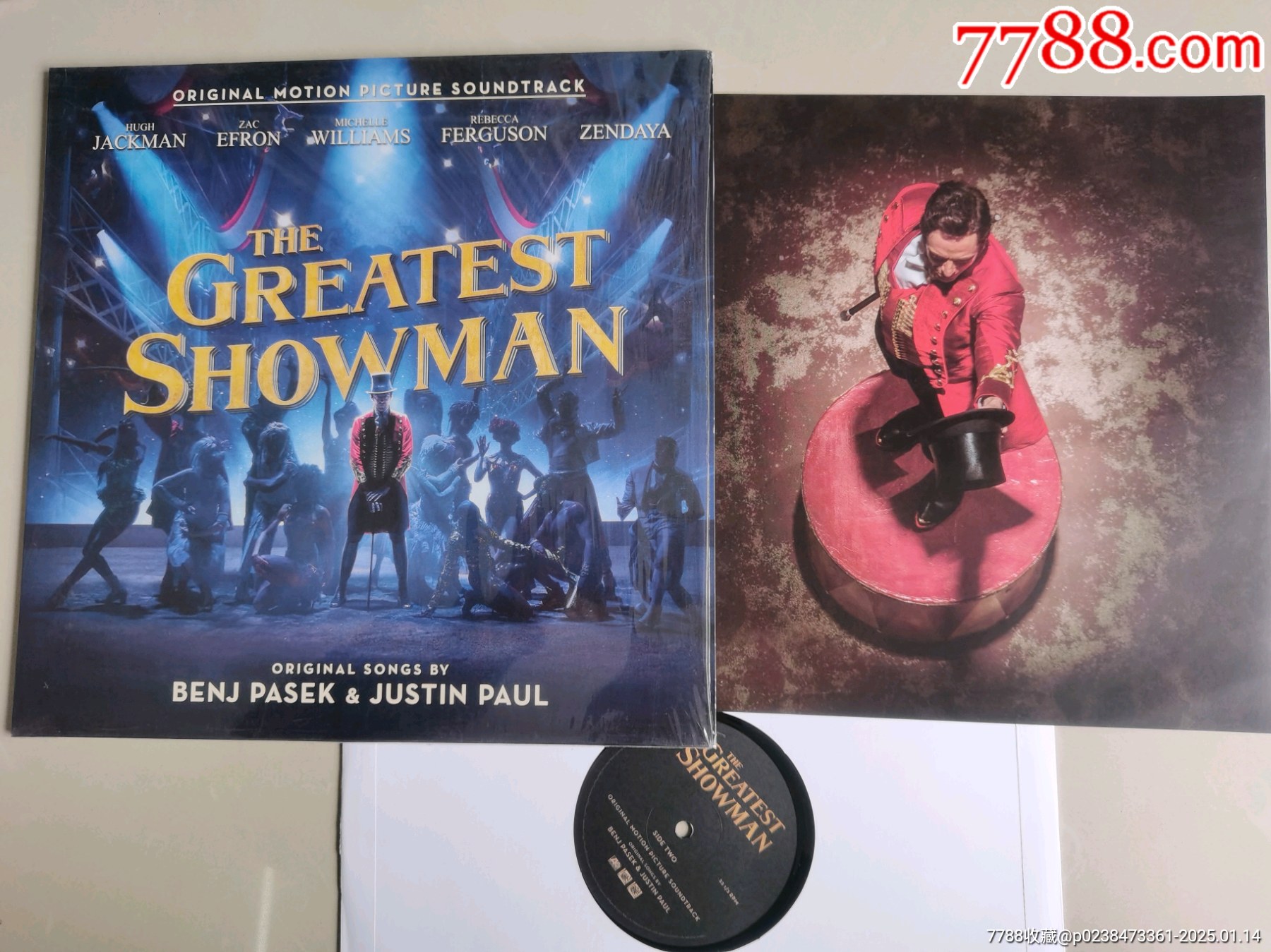经典原声马戏之王黑胶唱片LP__【7788收藏__收藏热线】