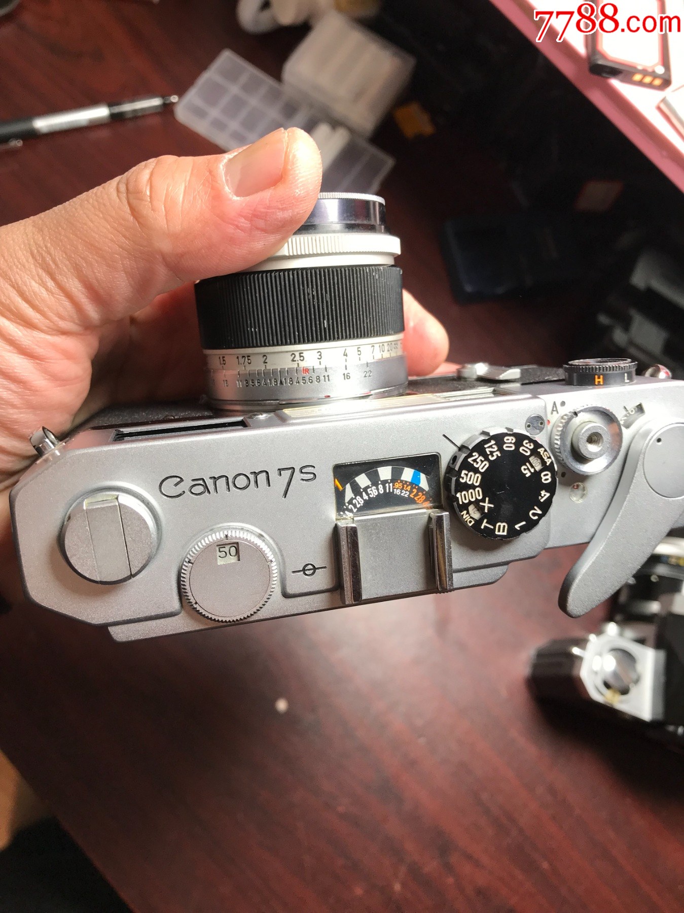 佳能7S高端相机稀少品相很好__【7788收藏__收藏热线】