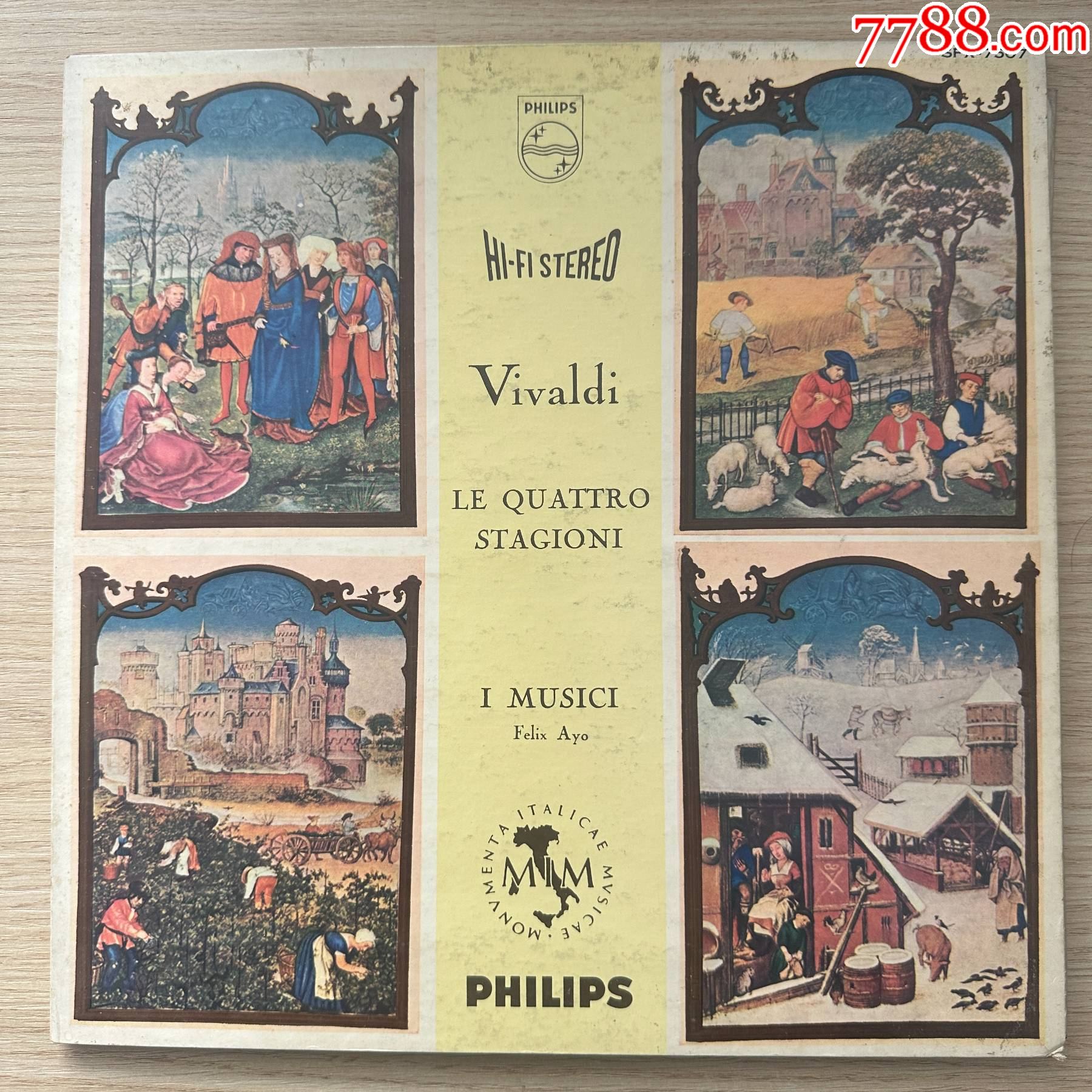 维瓦尔第-四季-阿约演绎-IMUSICI-12寸黑胶LP-A67-价格:10元-au40351640-外语唱片/胶片 -加价-7788收藏__收藏热线