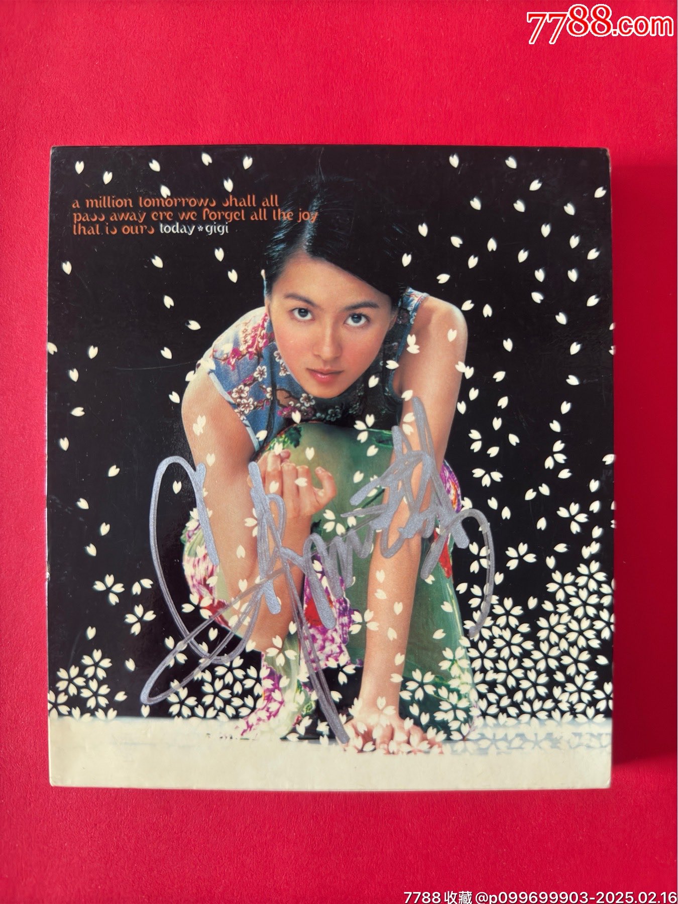 梁咏琪签名todayG版EP专辑CD+VCD盒子有裂痕__【7788收藏__收藏热线】