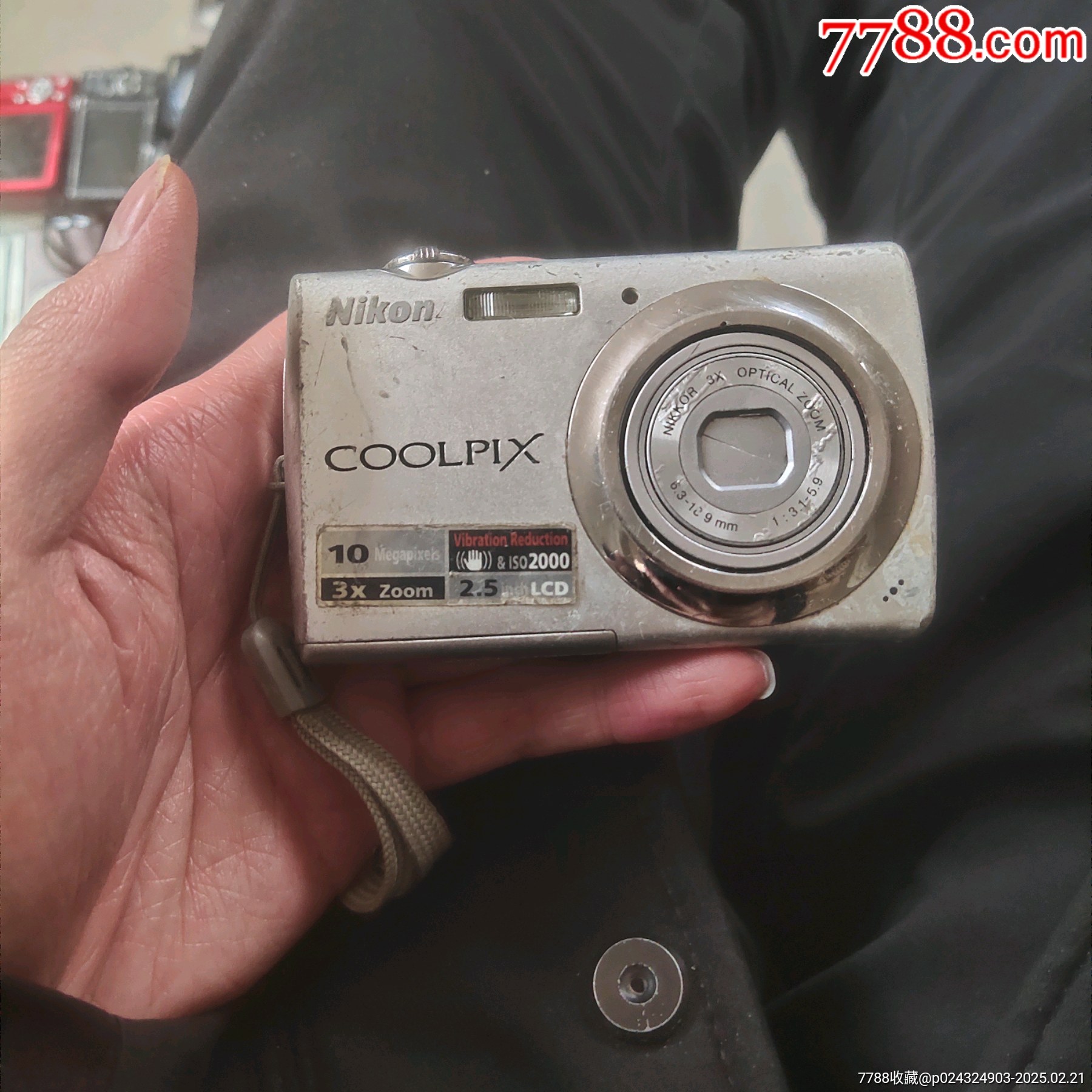 尼康s225数码相机_卡片机/数码相机_致敬六十年代收藏馆【7788收藏__收藏热线】