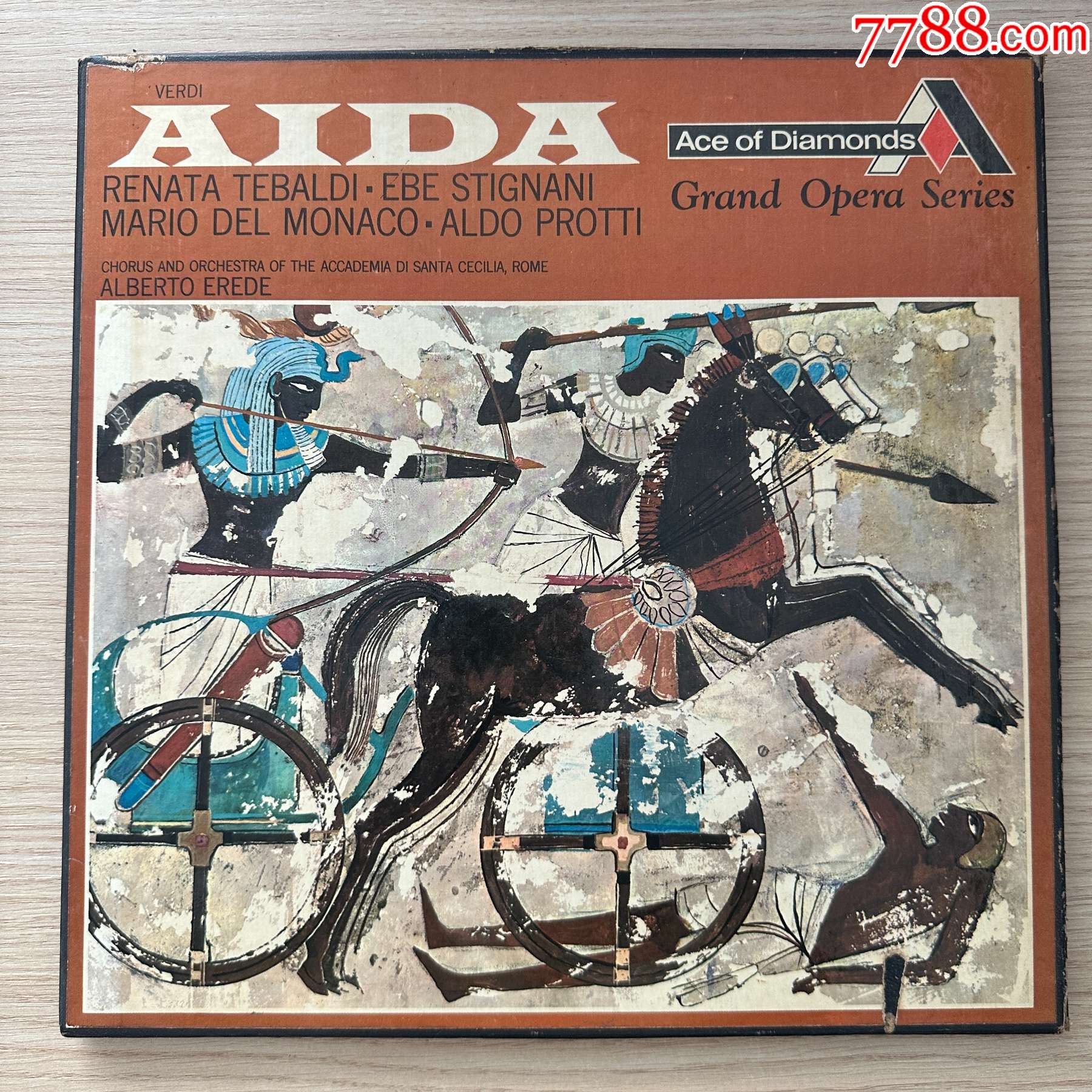 威尔第-歌剧阿依达-AlbertoErede-12寸黑胶3LP-A84__【7788收藏__收藏热线】