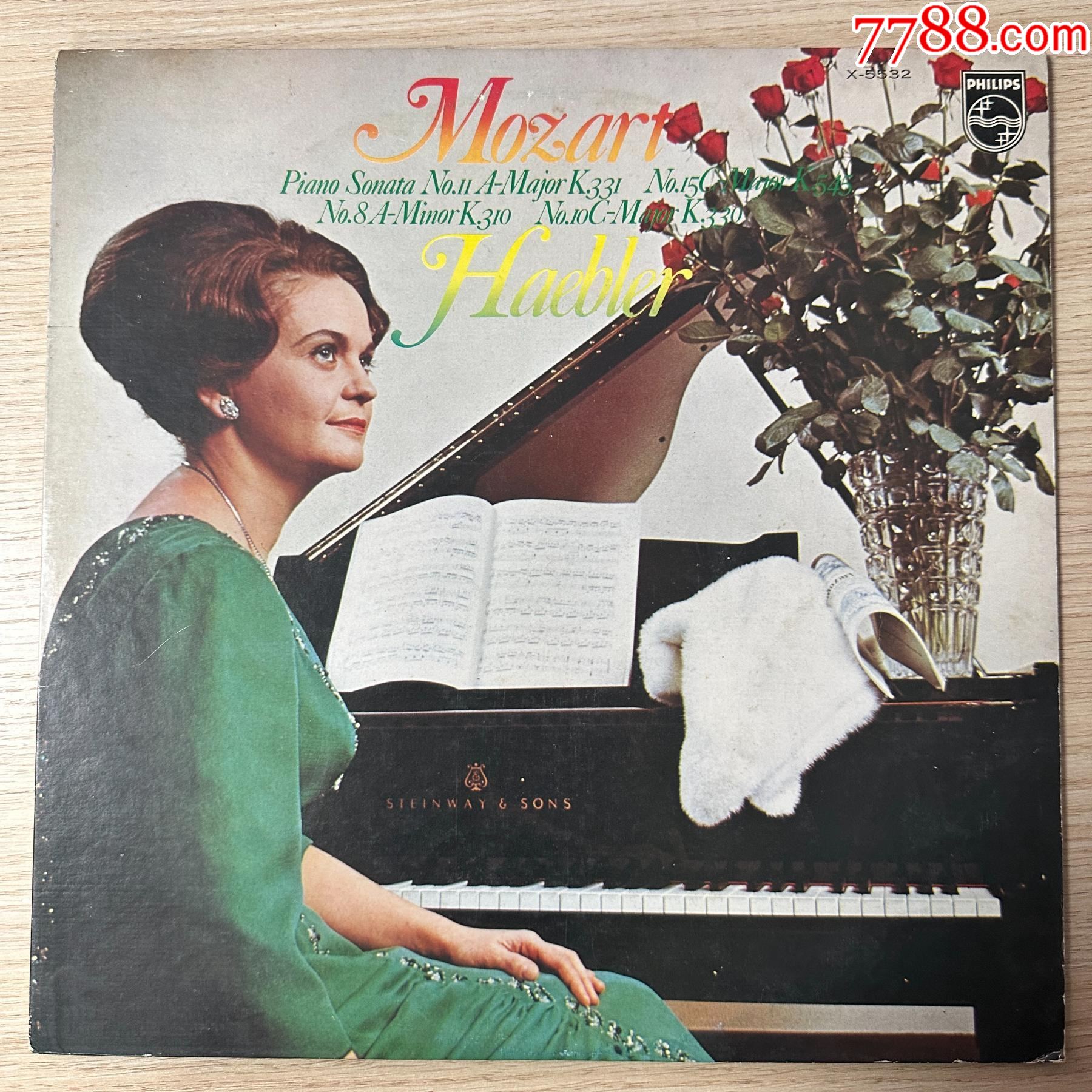 莫扎特-钢琴奏鸣曲-海布勒-12寸黑胶LP-A86_外语唱片/胶片_碟行音像制品店【7788收藏__收藏热线】