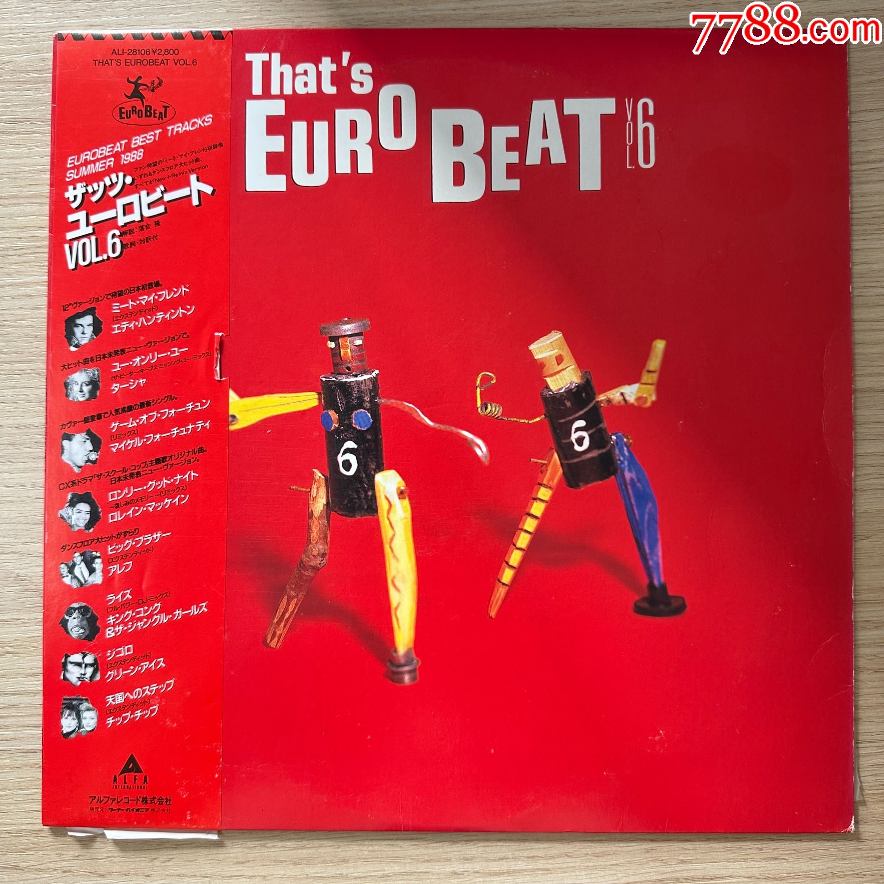 电子ThatsEurobeat-12寸黑胶LP-A87一处划痕-价格:10元-au40489667-外语唱片/胶片 -加价-7788收藏__收藏热线