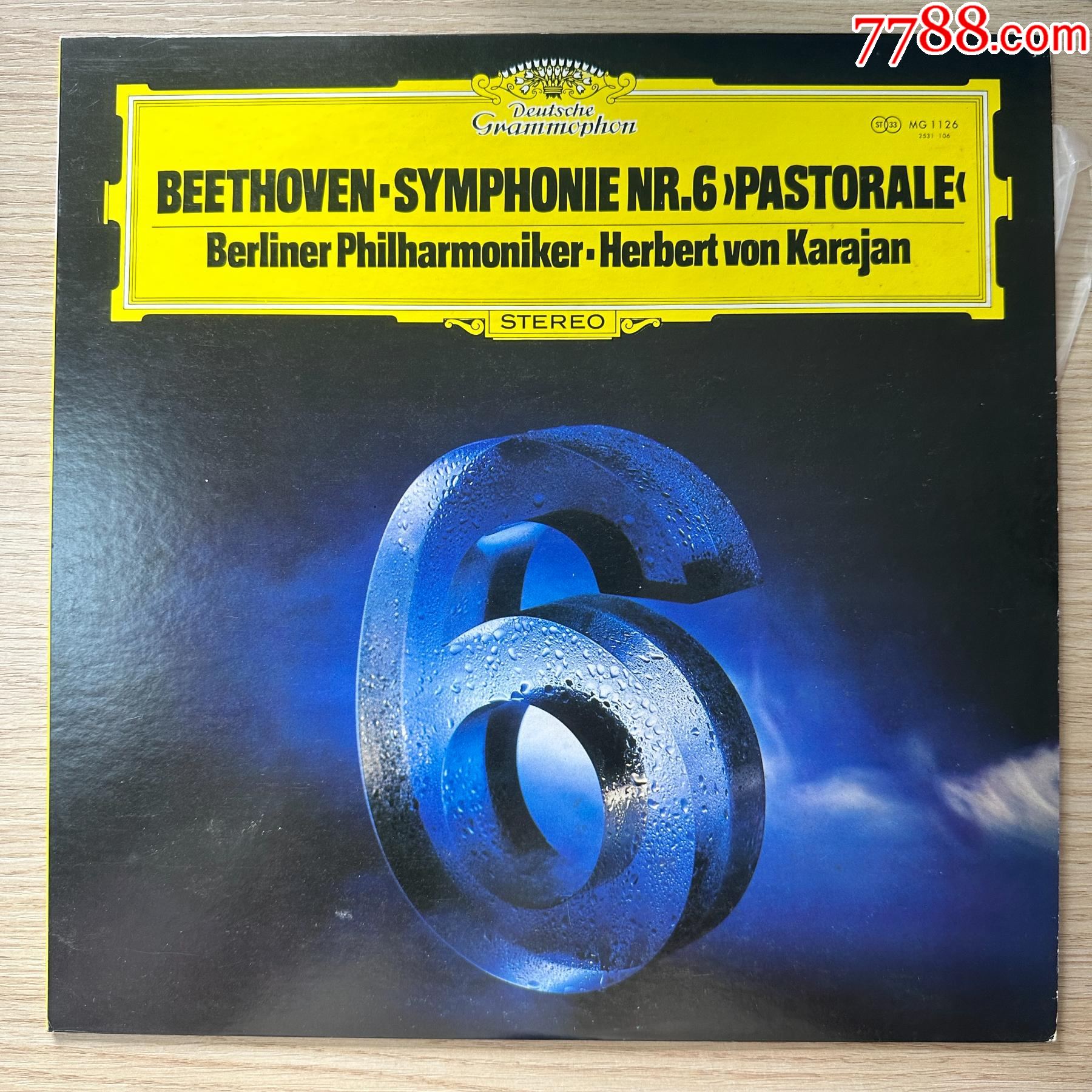 贝多芬-第6交响曲-卡拉扬指挥-12寸黑胶LP-A88_海外唱片/胶片_碟行音像制品店【7788收藏__收藏热线】