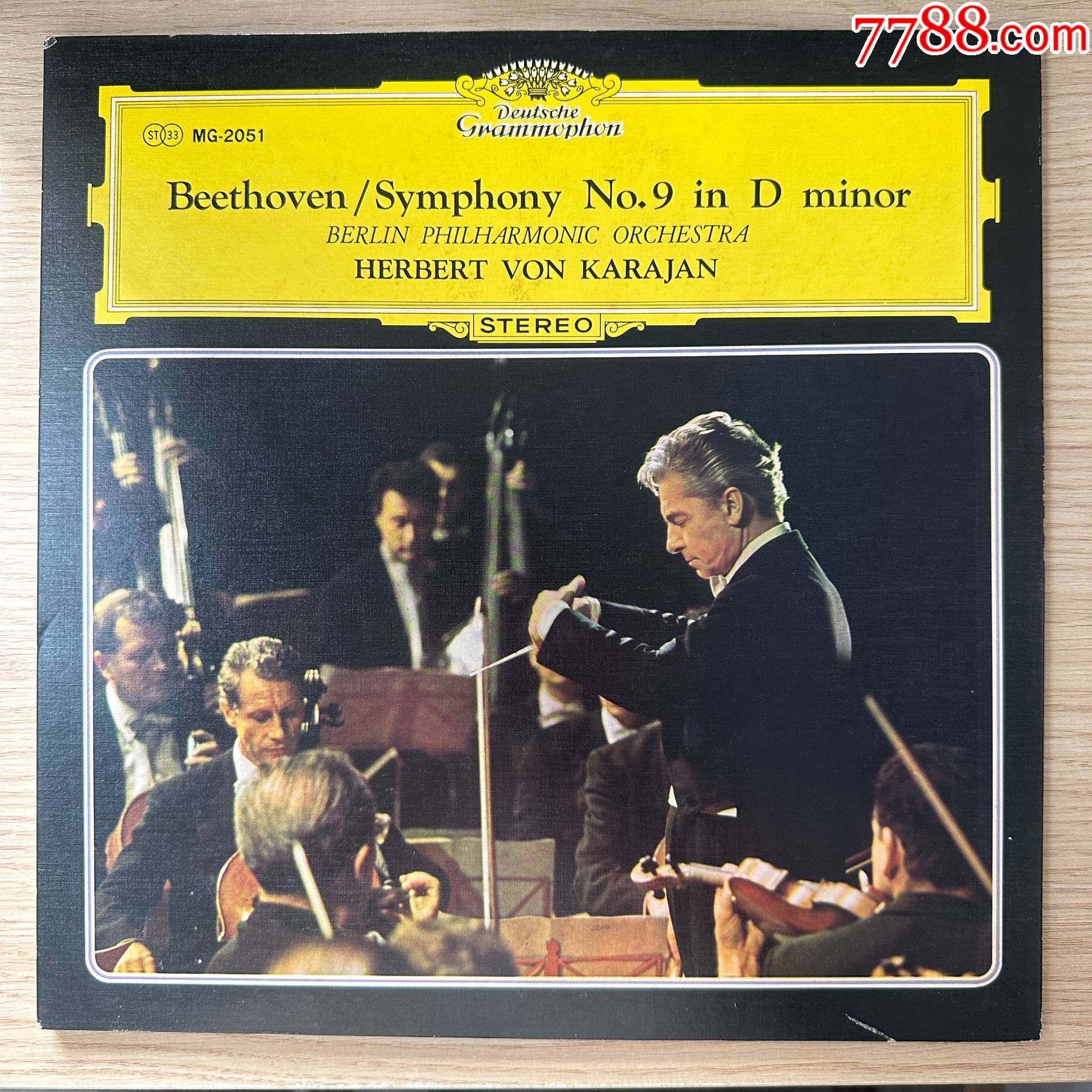 贝多芬-第9交响曲-卡拉扬-12寸黑胶LP-A88-价格:10元-au40510361-外语唱片/胶片 -加价-7788收藏__收藏热线