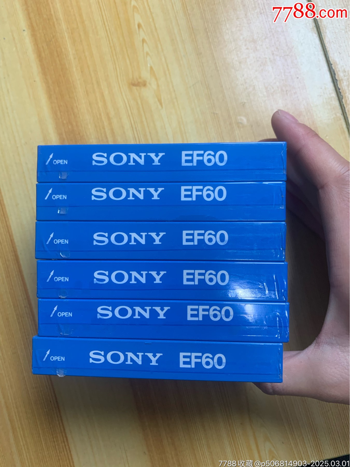 SONY-EF60-价格:58.0000元-au40516757-磁带/卡带 -加价-7788收藏__收藏热线