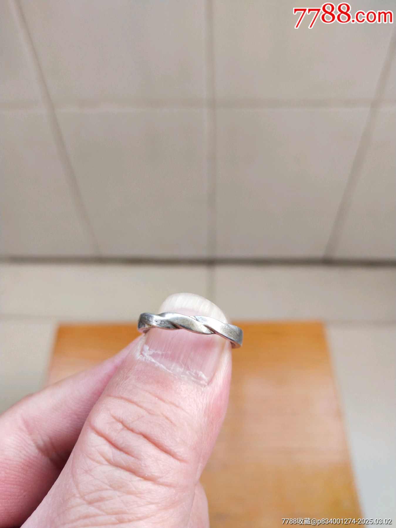 小银戒指（S925）12-价格:5元-au40525192-银戒指 -加价-7788收藏__收藏热线