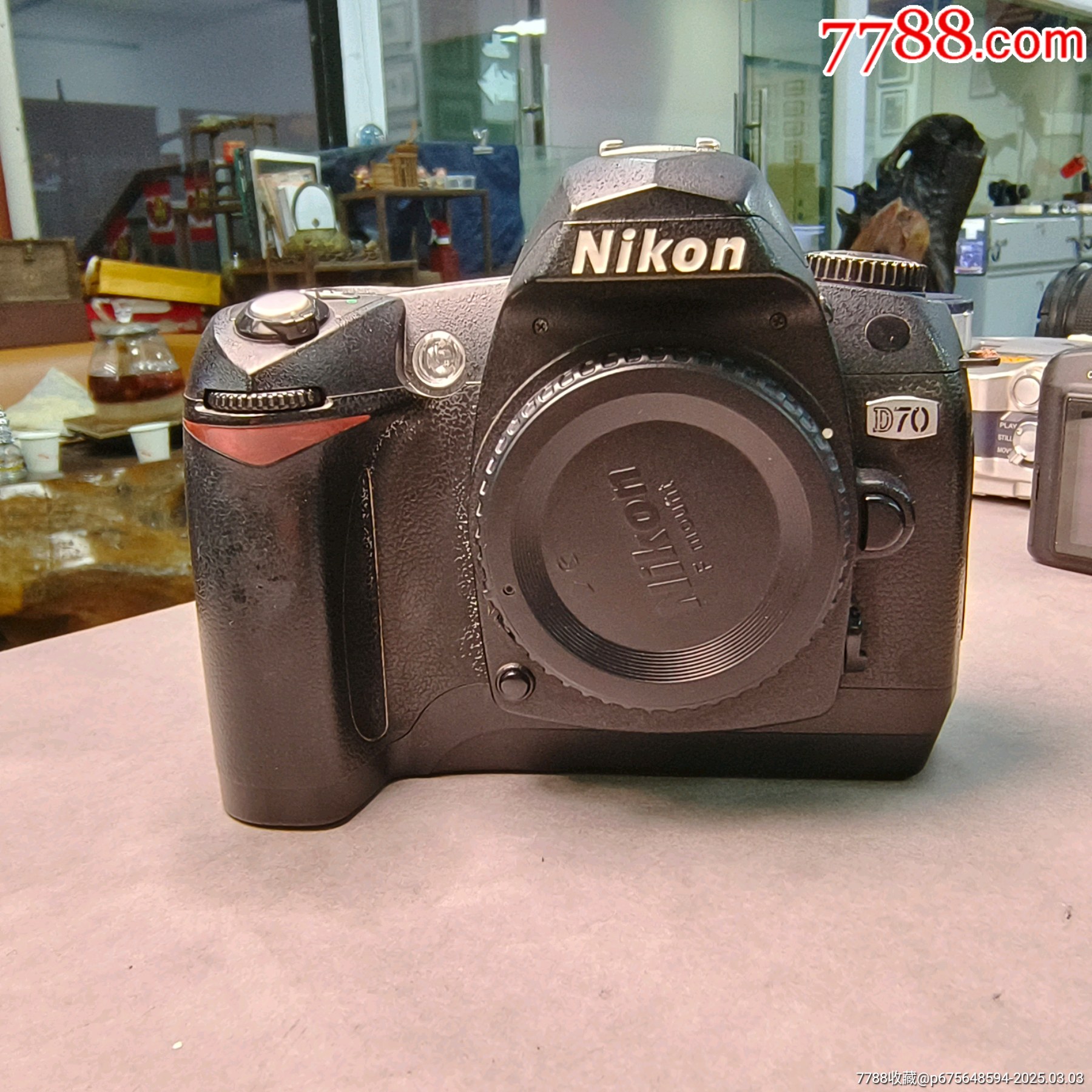 尼康D70数码单反相机-价格:51元-au40537436-单反相机 -加价-7788收藏__收藏热线