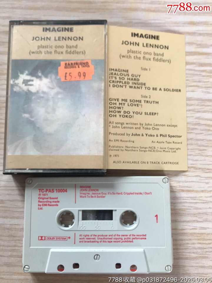 lMAGlNE（外版）_磁带/卡带_珍奇品收藏【7788收藏__收藏热线】