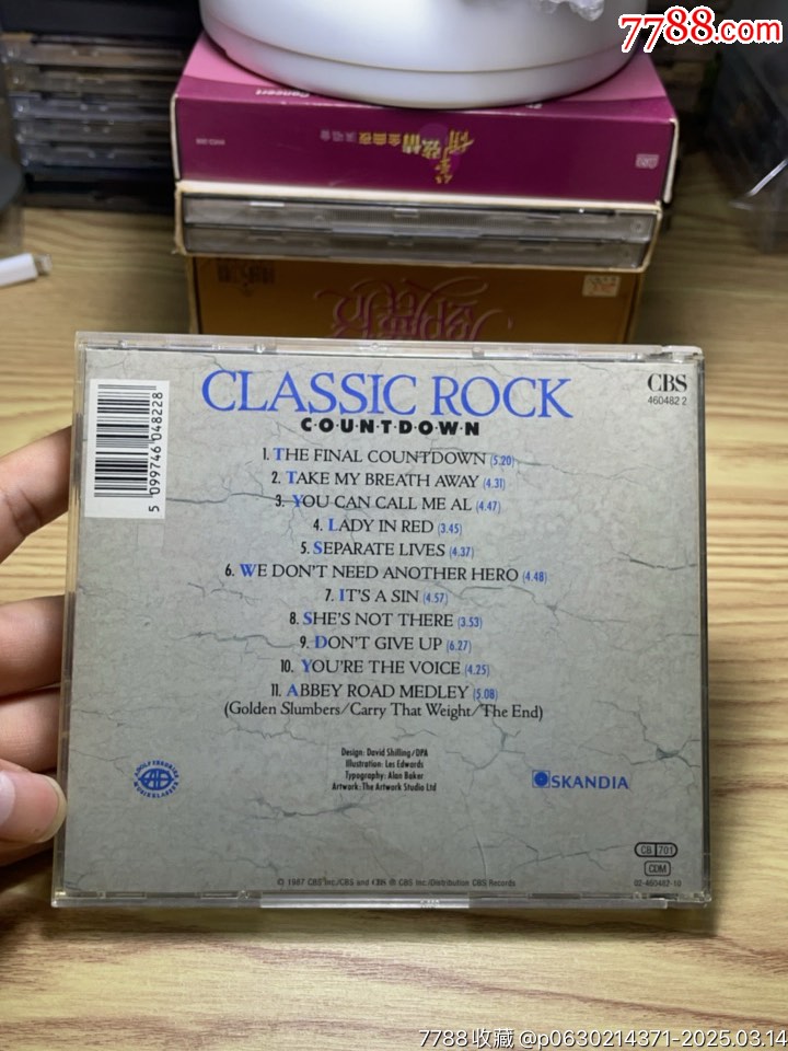 CLASSIC.ROCK.COUNTDOWN。9新。-价格:20.0000元-au40657979-音乐CD -加价-7788收藏__收藏热线
