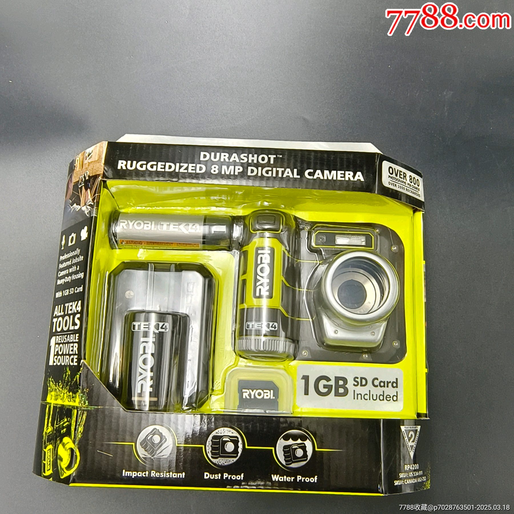 RYOBI数码CCD卡片机__【7788收藏__收藏热线】