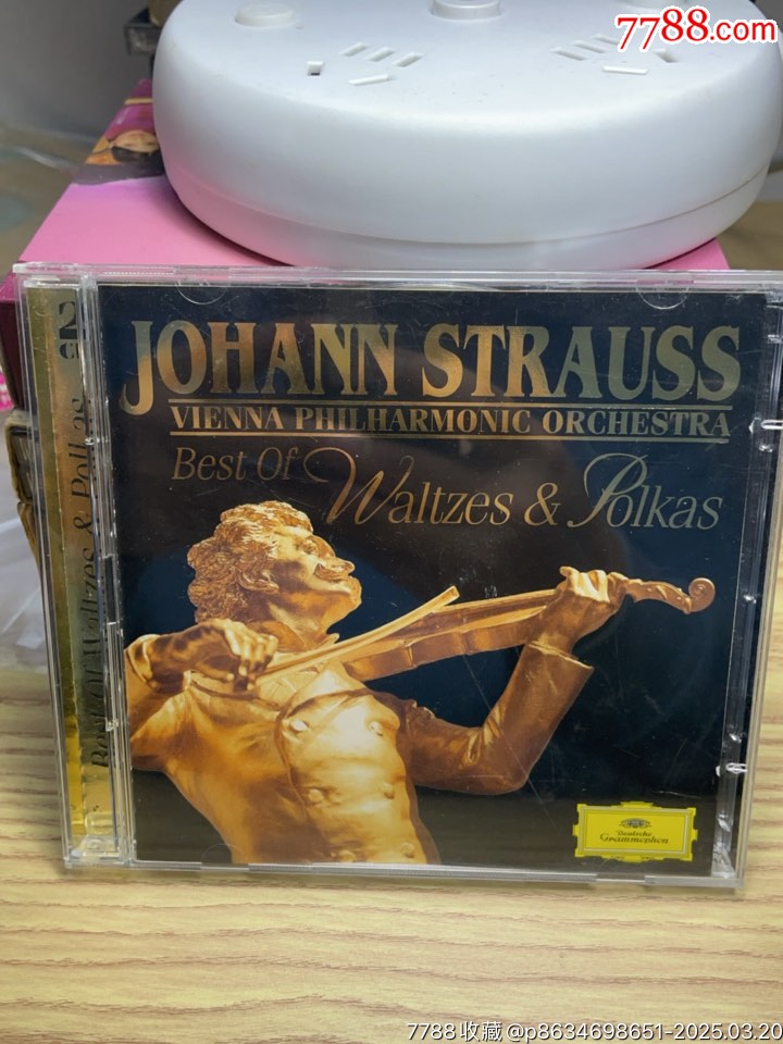 约翰.斯特劳斯-圆舞曲与波尔卡精选。德版2CD。94新__【7788收藏__收藏热线】