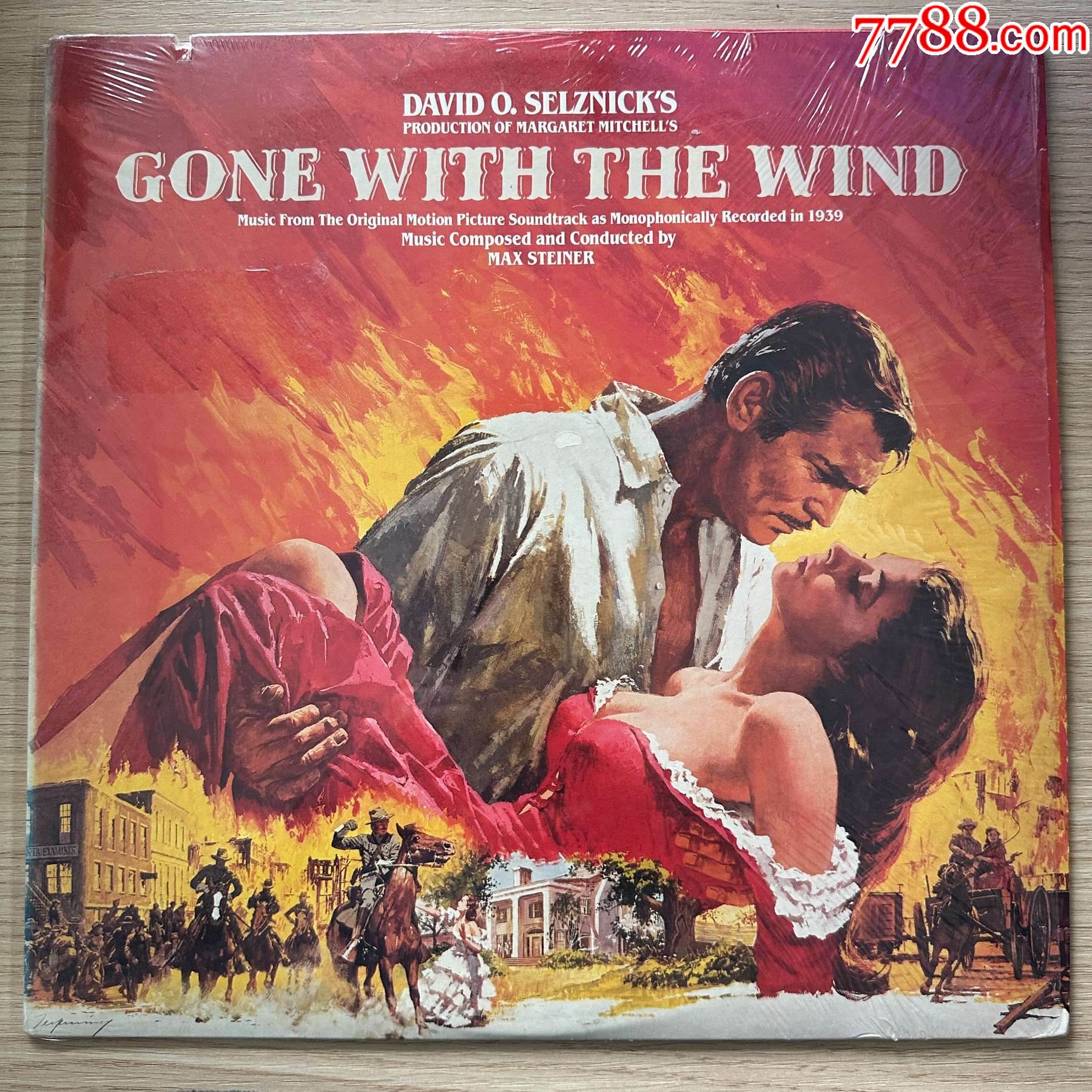 乱世佳人-MaxSteiner-电影原声-12寸黑胶LP-A58有划痕_外语唱片/胶片_碟行音像制品店【7788收藏__收藏热线】