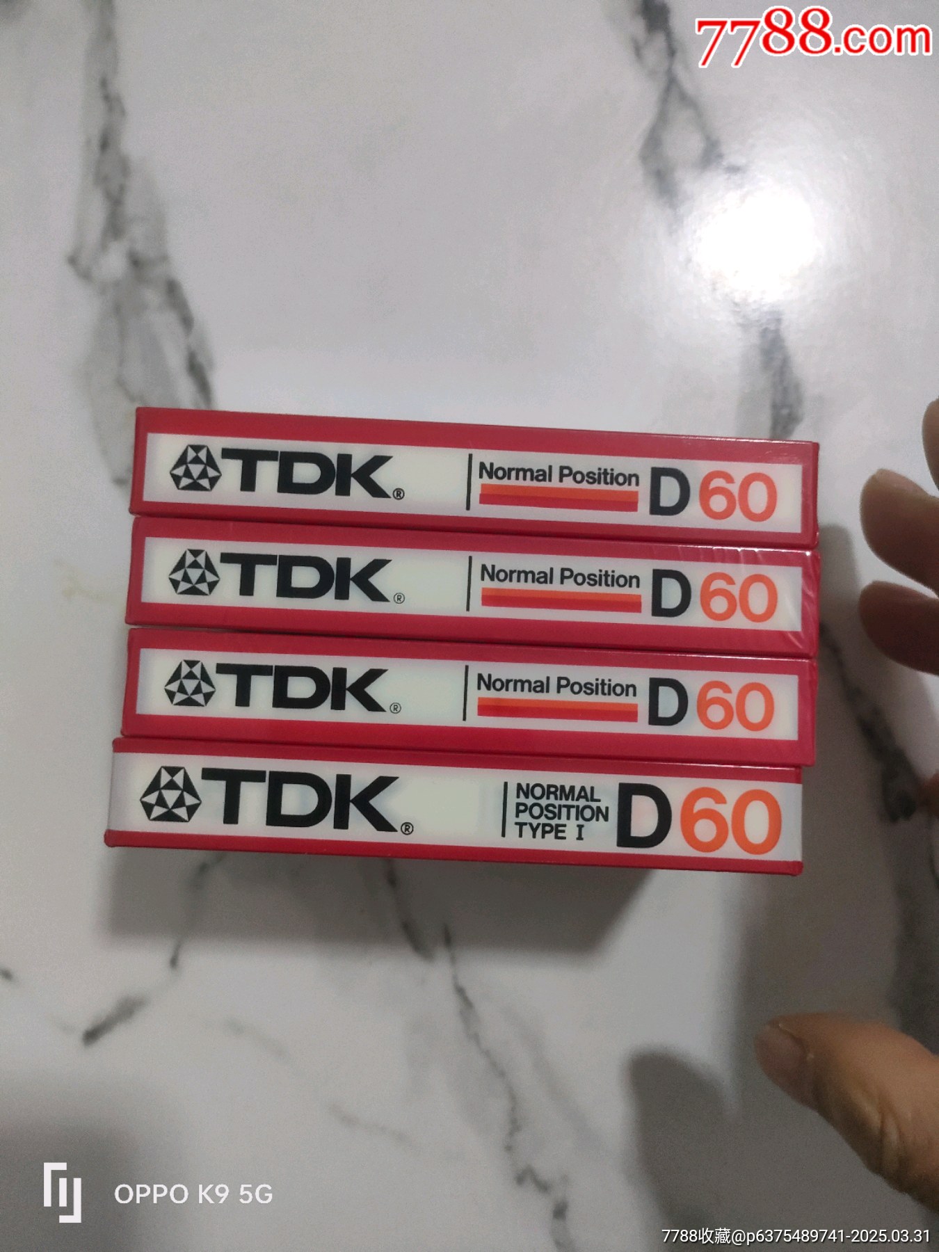 日本原装进口TDK空白磁带四个_磁带/卡带_京都杂货【7788收藏__收藏热线】