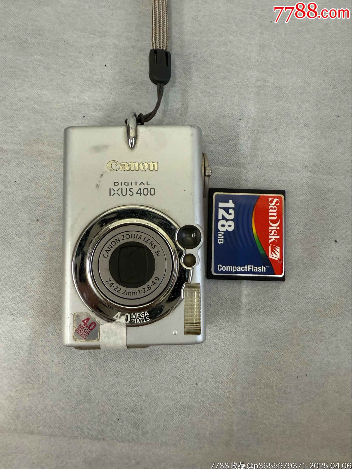 佳能IXUS400相机__【7788收藏__收藏热线】
