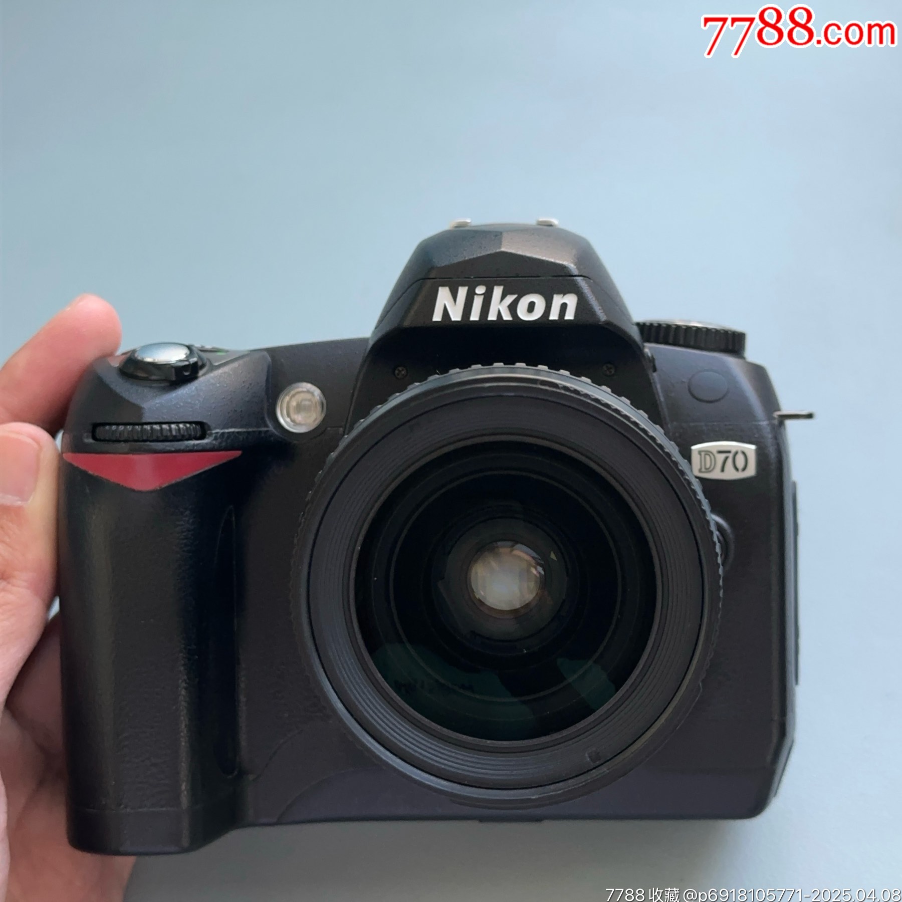 尼康D70数码ccd单反相机带28-80MM小土狗镜头套机-价格:405.0000元-au40916272-单反相机 -加价-7788收藏__收藏热线