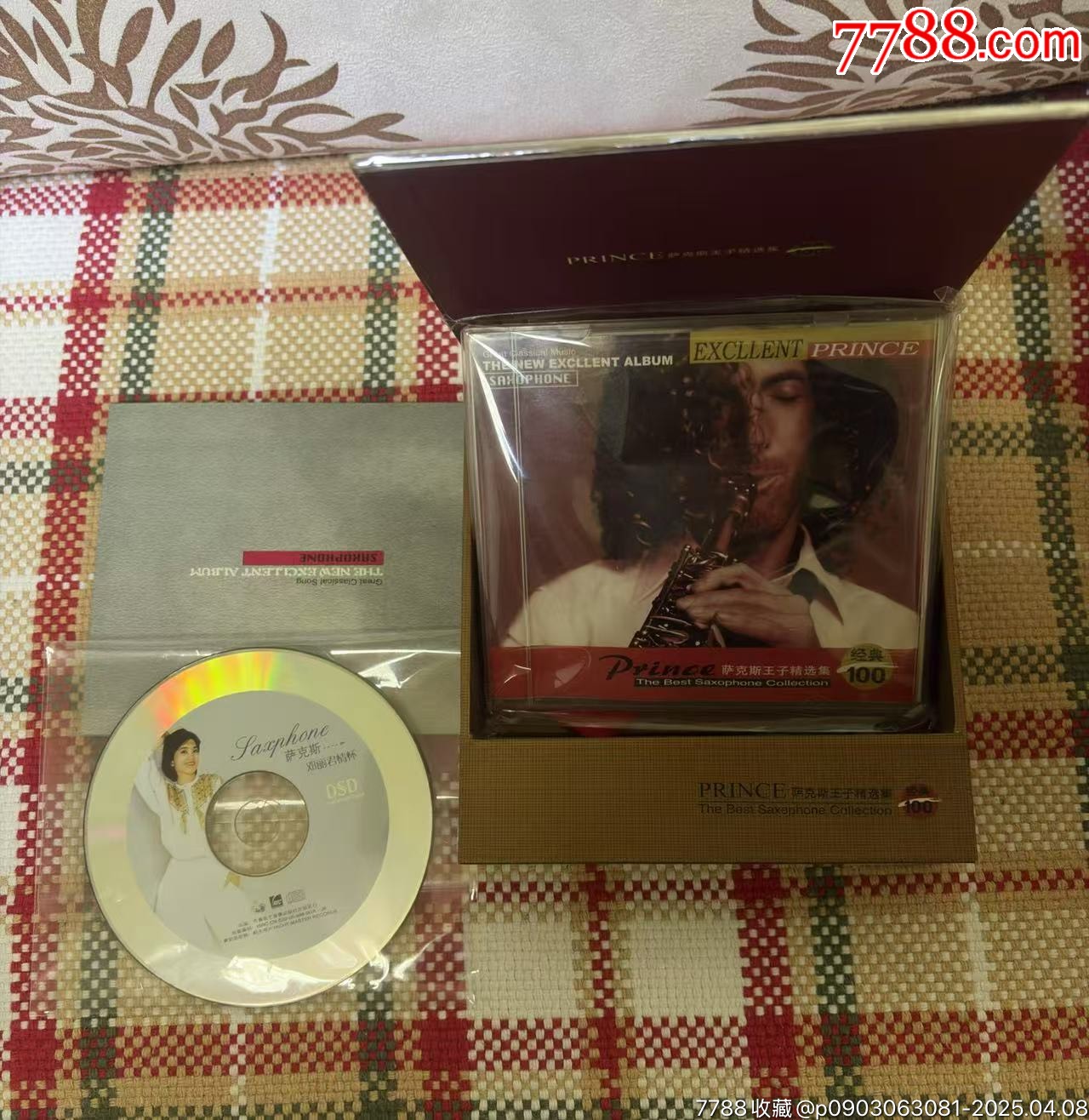 CD萨克斯王子．邓丽君情歌经典版3CD《全品》原装盒-价格:5元-au40920591-音乐CD -加价-7788收藏__收藏热线