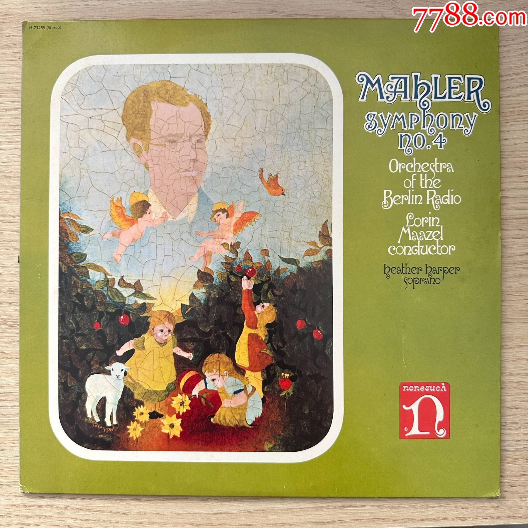 马勒-第4交响曲-马泽尔指挥-12寸黑胶LP-A81-价格:15元-au40984340-外语唱片/胶片 -加价-7788收藏__收藏热线