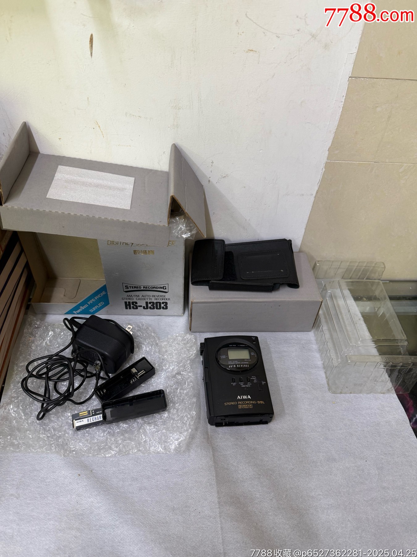 爱华AIWA-J303磁带随身听-价格:130元-au41095169-随身听/mp3 -加价-7788收藏__收藏热线