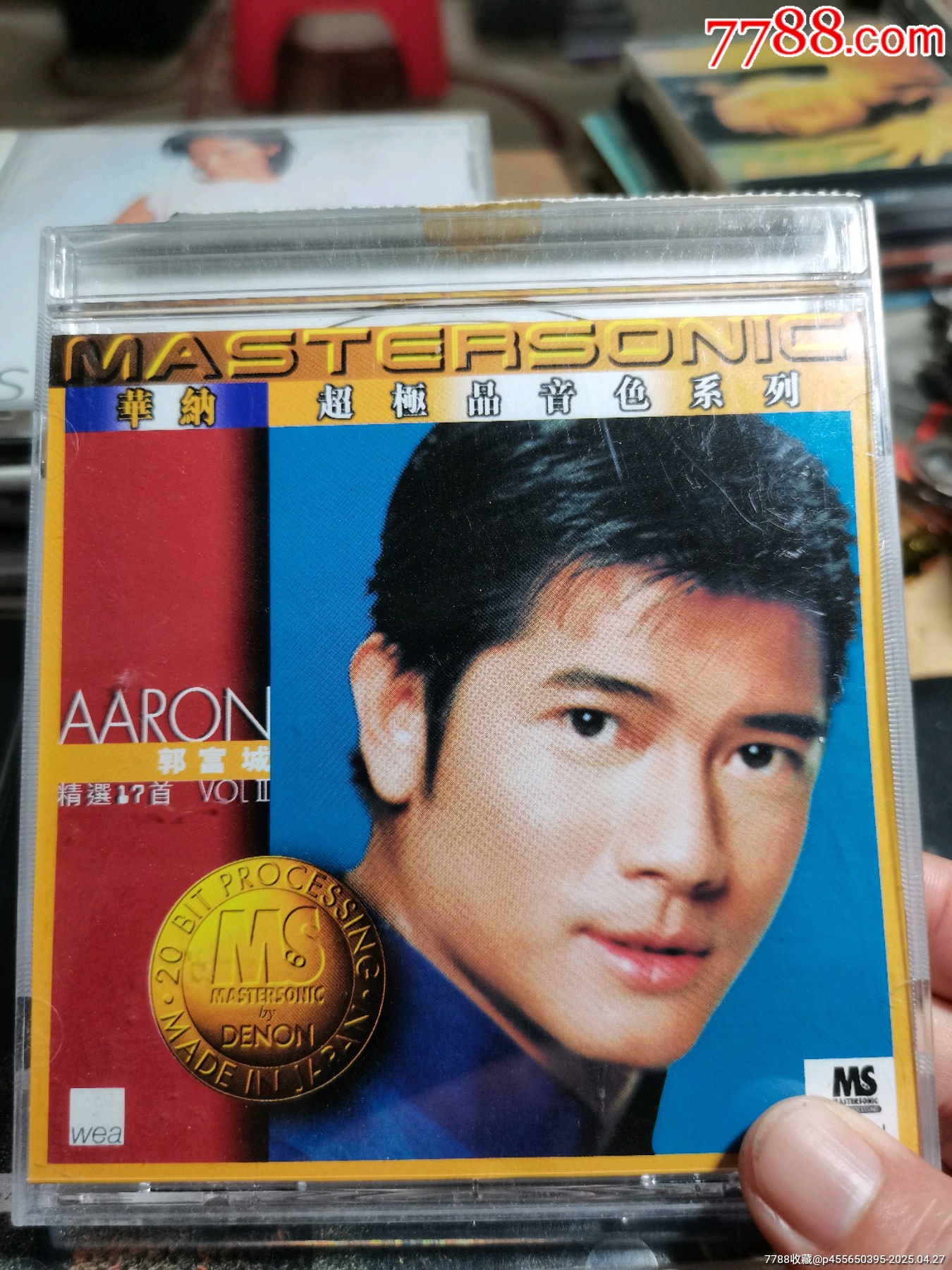 郭富城，天龙金碟有ip码95新-价格:10元-au41123039-音乐CD -加价-7788收藏__收藏热线