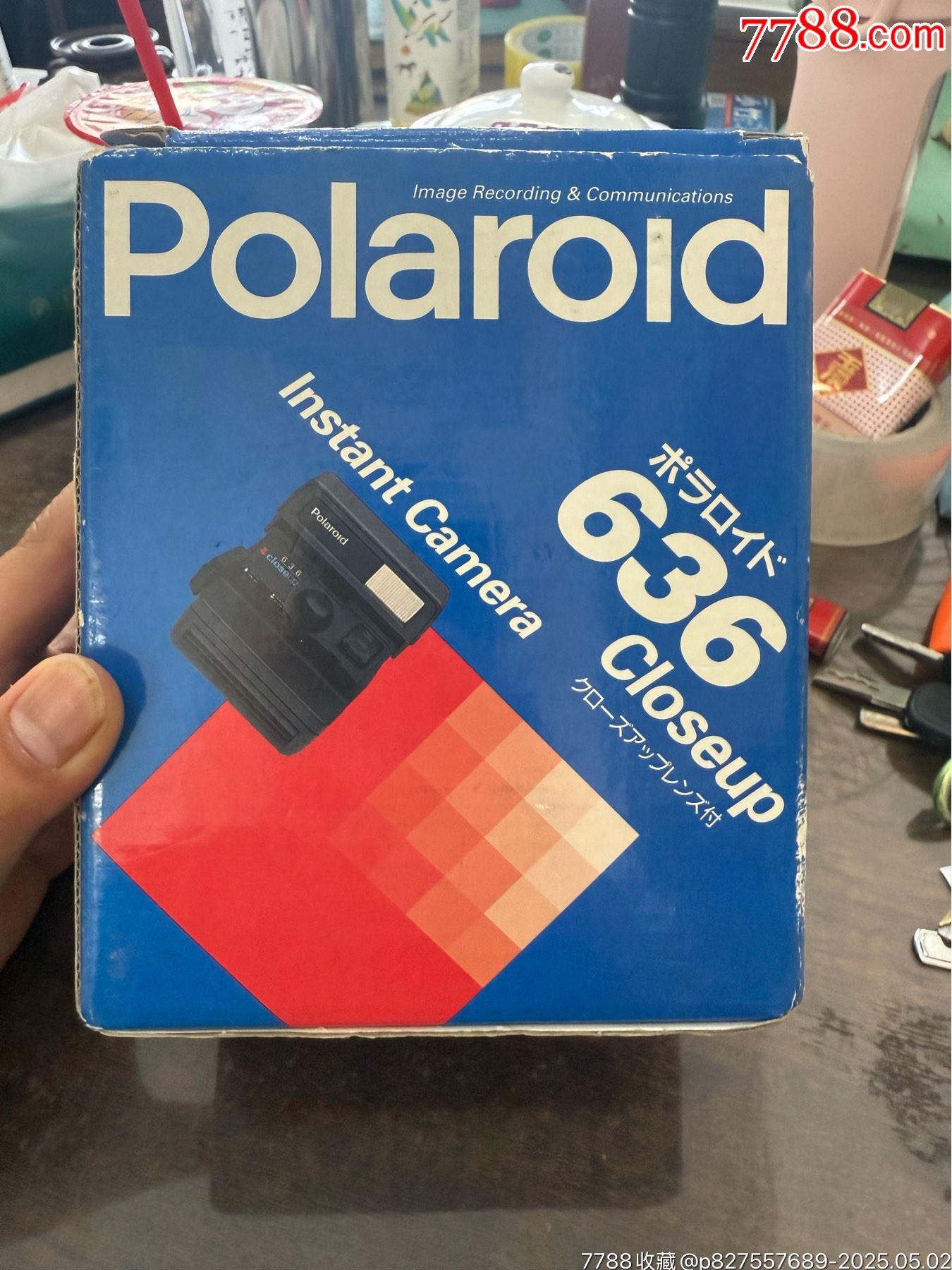 宝丽来拍立得，带原盒-价格:70元-au41171675-拍立得相机 -加价-7788收藏__收藏热线