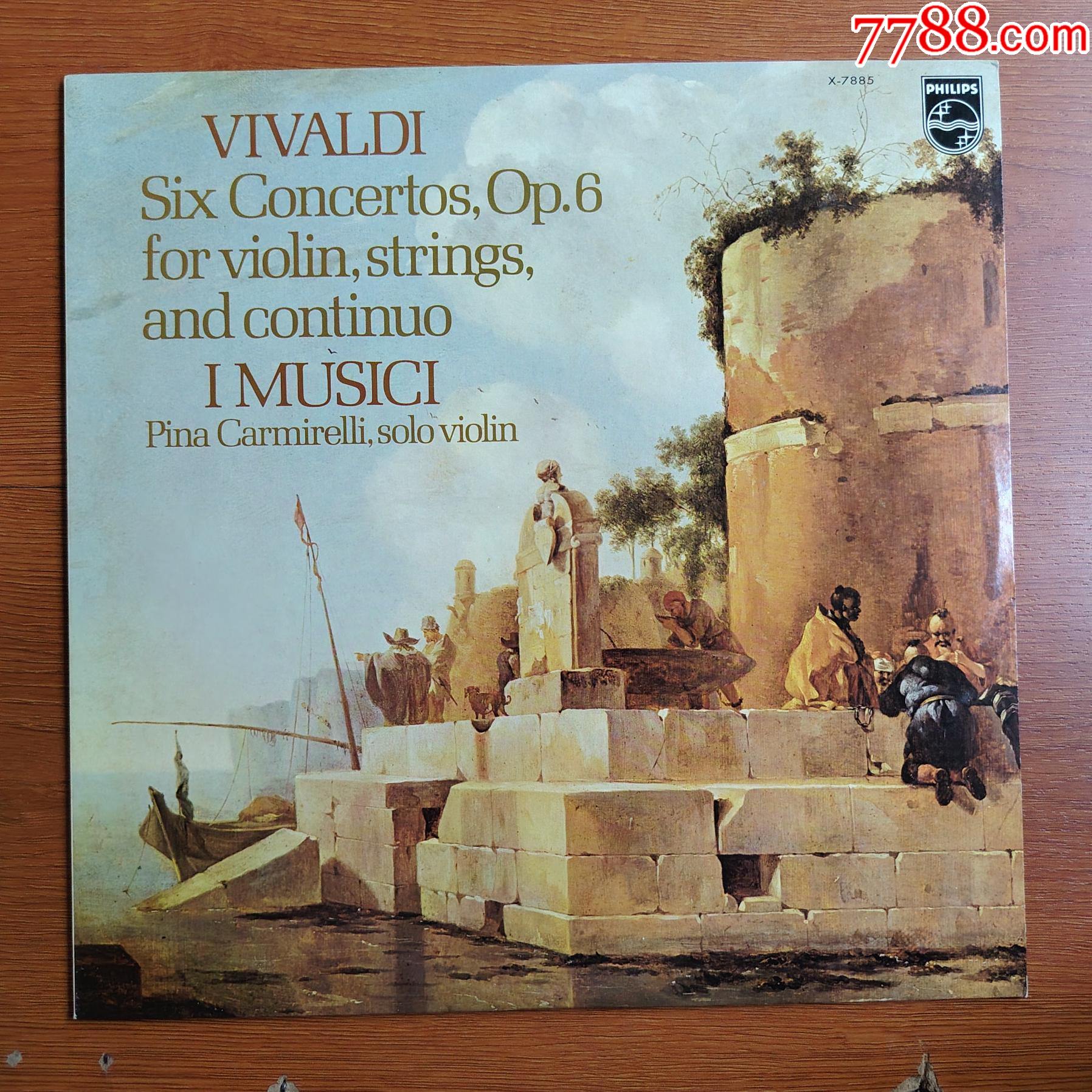 六首小提琴-弦乐与通奏低音协奏曲-作品6-维瓦尔第-12寸-LP黑胶-A43-外语唱片/胶片-7788商城__七七八八商品交易平台(7788.com)