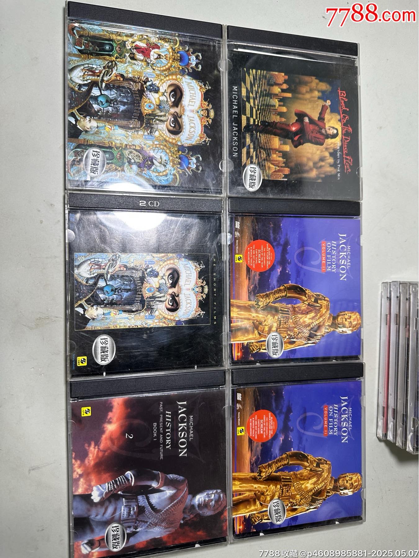 迈克尔杰克逊专辑CD6盘__【7788收藏__收藏热线】