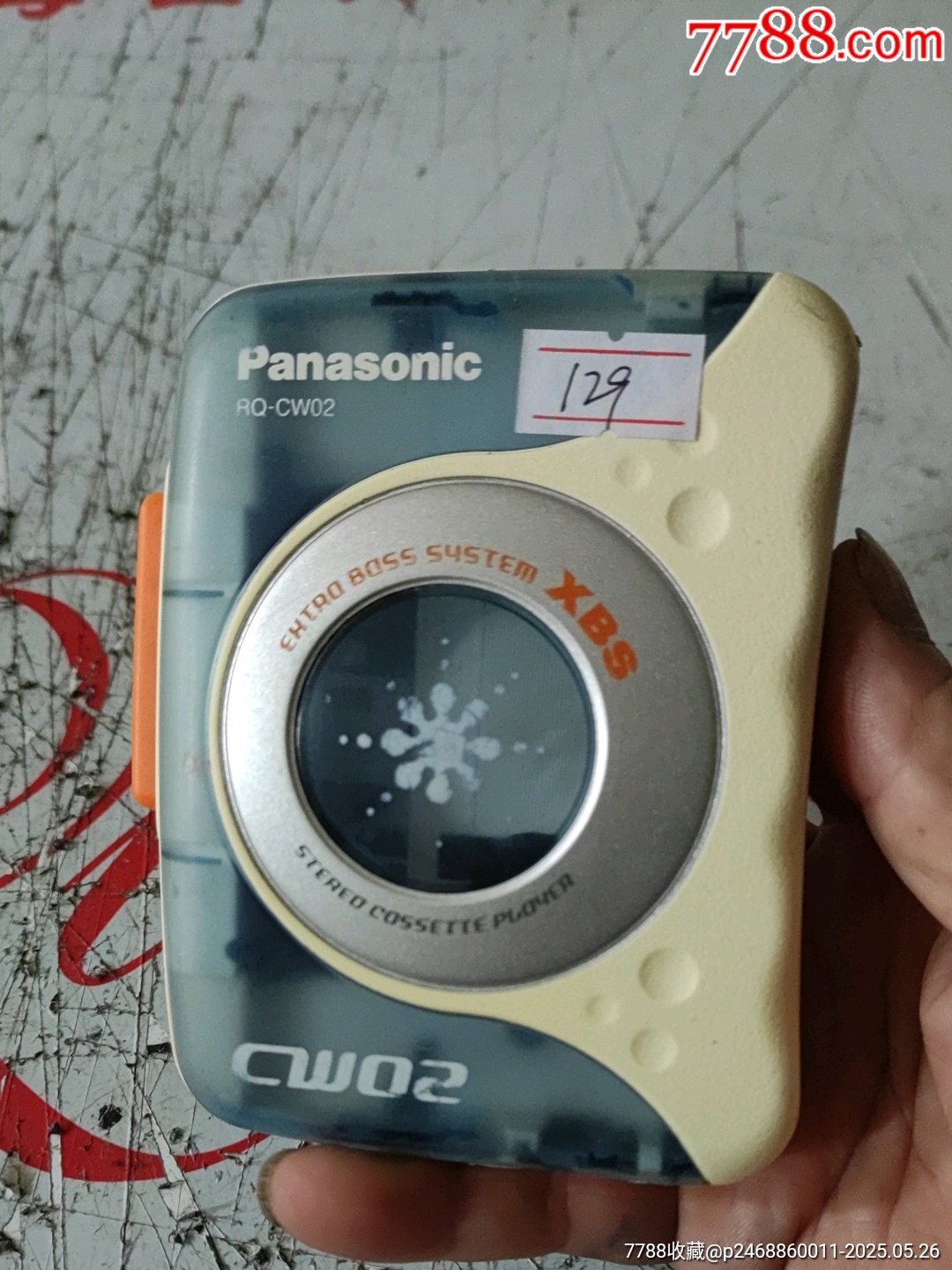 松下RQ～CW02机-价格:35元-au41415189-随身听/mp3 -加价-7788收藏__收藏热线