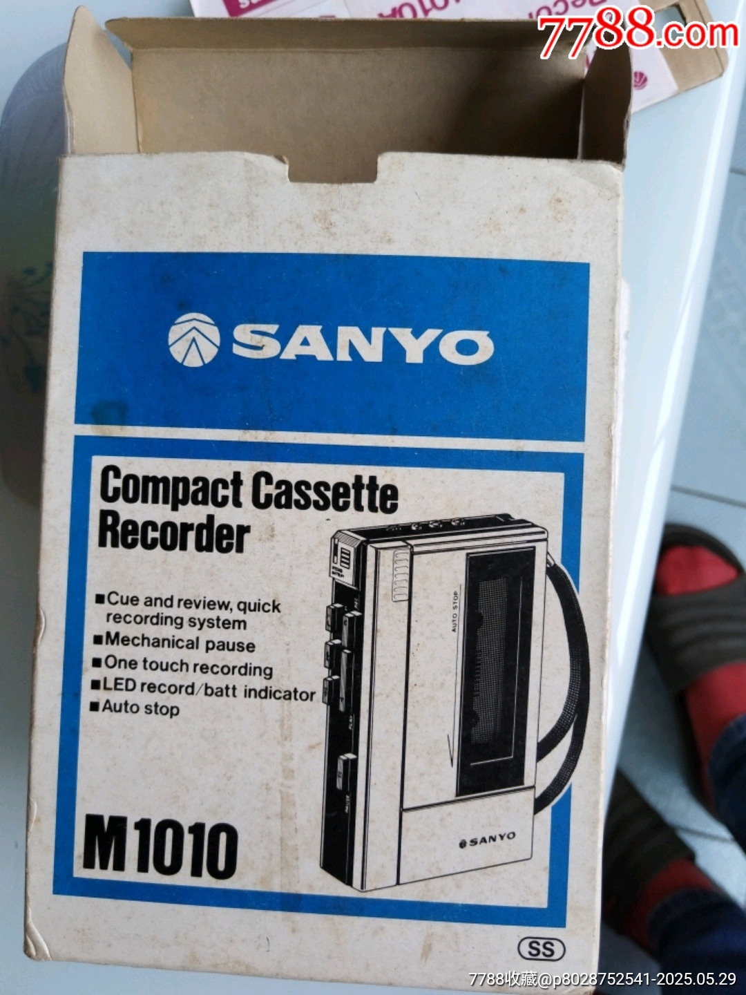 三洋，M1010-价格:60元-au41441911-随身听/mp3 -加价-7788收藏__收藏热线