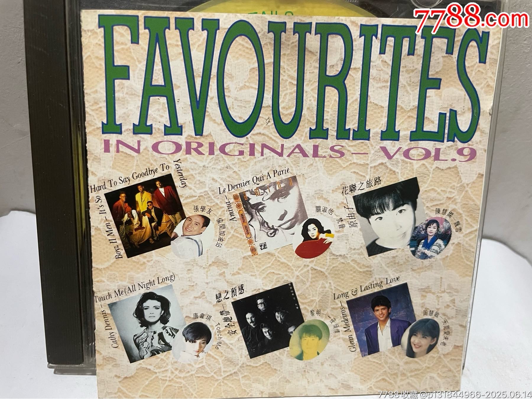 《外文原版歌曲精选》（张学友“偷闲加油站”“天荒爱未老”陈慧娴等（宝丽金K1版C-音乐CD-7788商城__七七八八商品交易平台(7788.com)