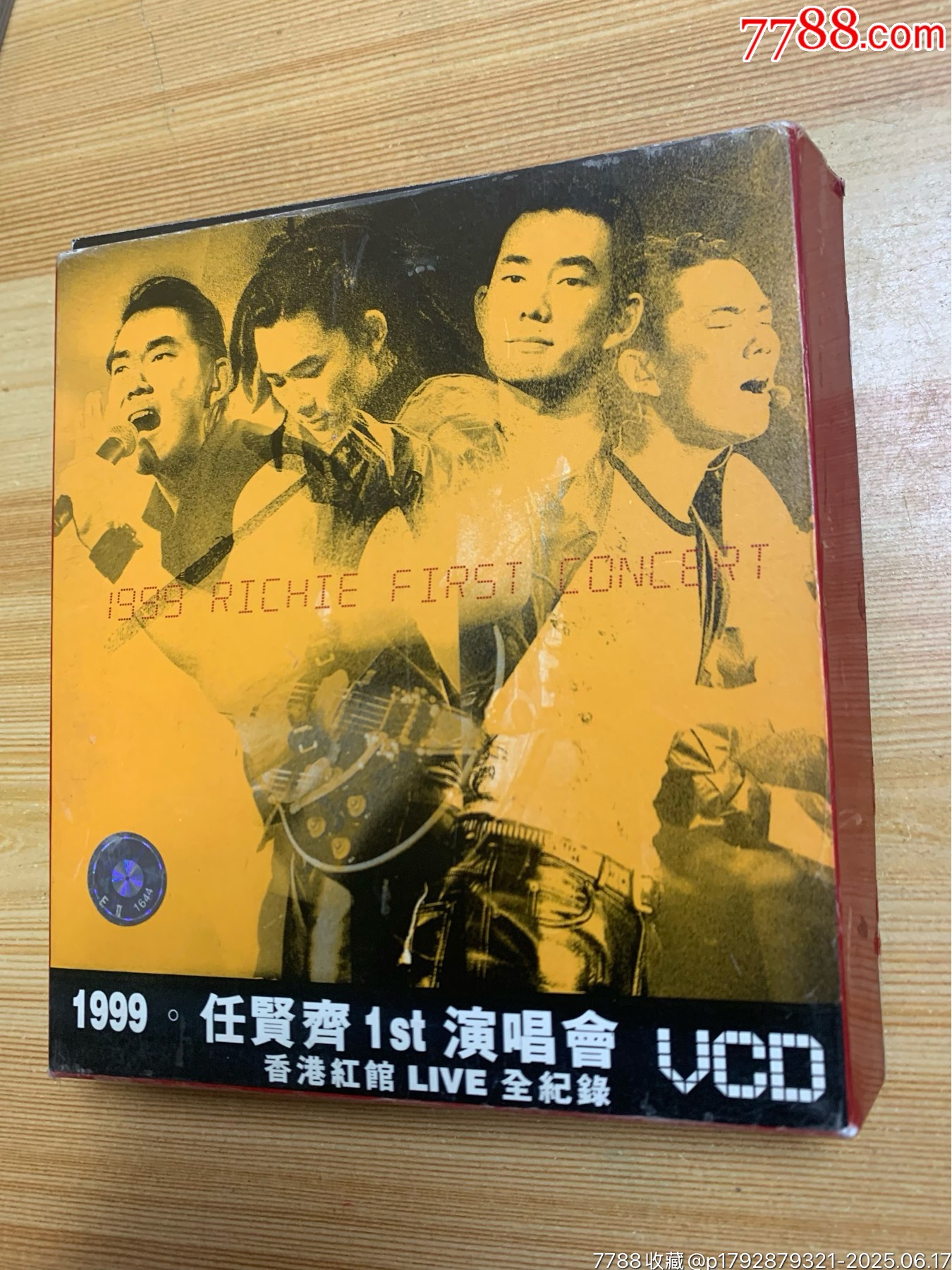 任贤齐99演唱会VCD-价格:46元-au41642332-音乐CD -加价-7788收藏__收藏热线