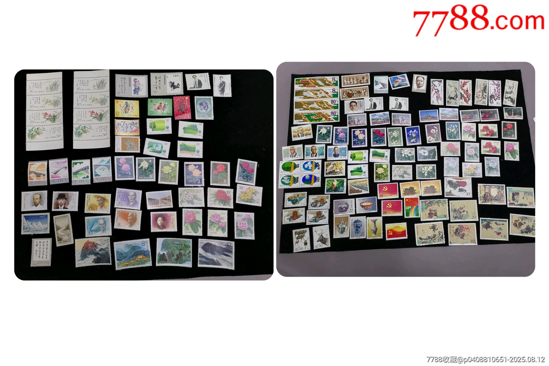 JT票2帖合拍，详见图，基本都成套-价格:2.0000元-au42159418-新中国邮票 -加价-7788收藏__收藏热线