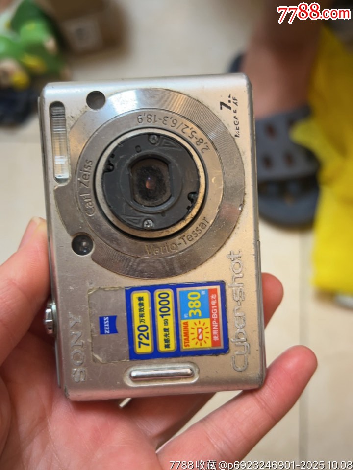 索尼w35-价格:20元-au42650953-卡片机/数码相机 -加价-7788收藏__收藏热线